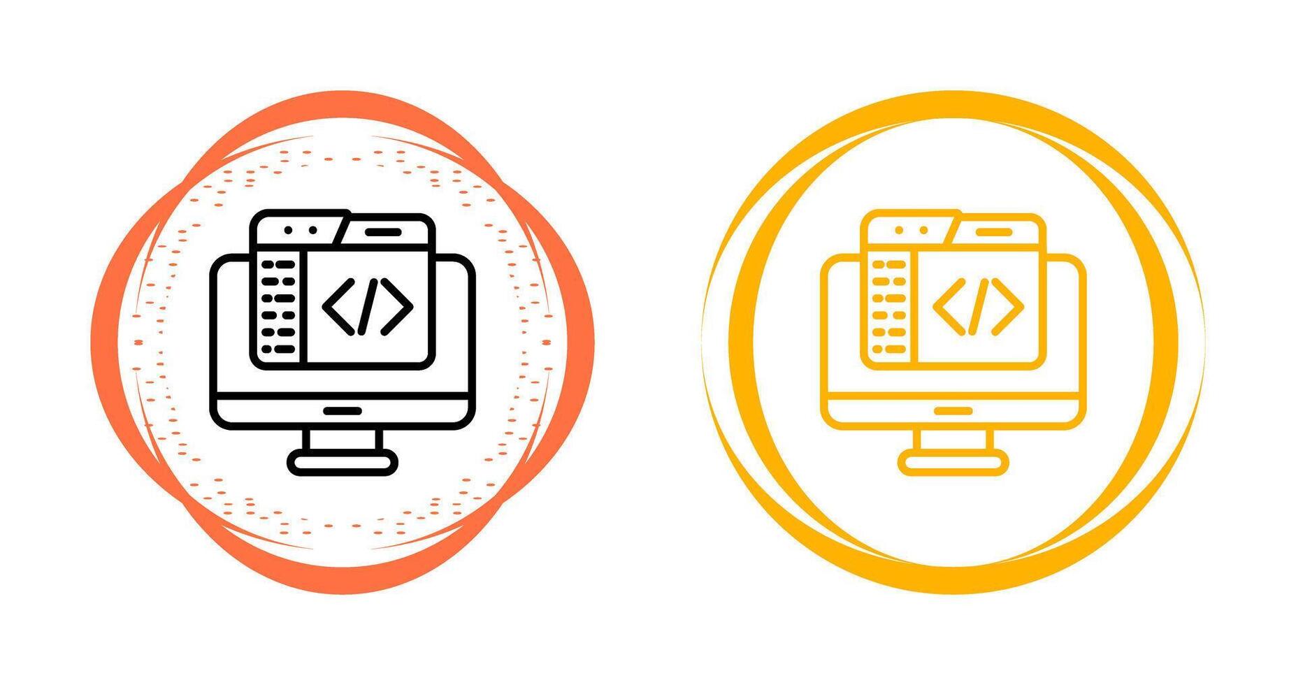 Code Editor Vector Icon 40007159 Vector Art at Vecteezy