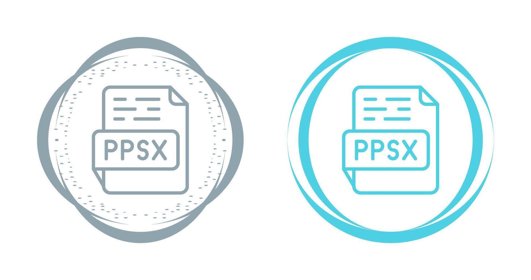 PPSX Vector Icon 40008141 Vector Art at Vecteezy