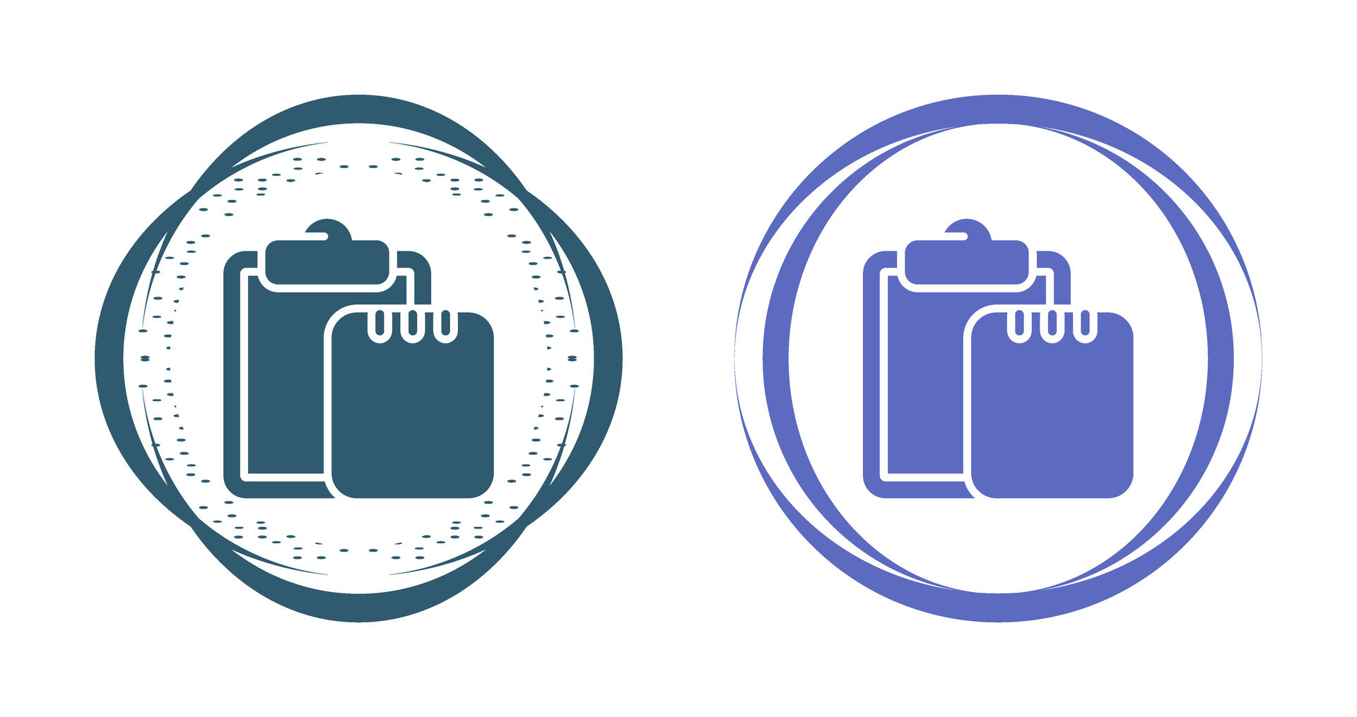 Task list with writing pad Vector Icon 40012242 Vector Art at Vecteezy