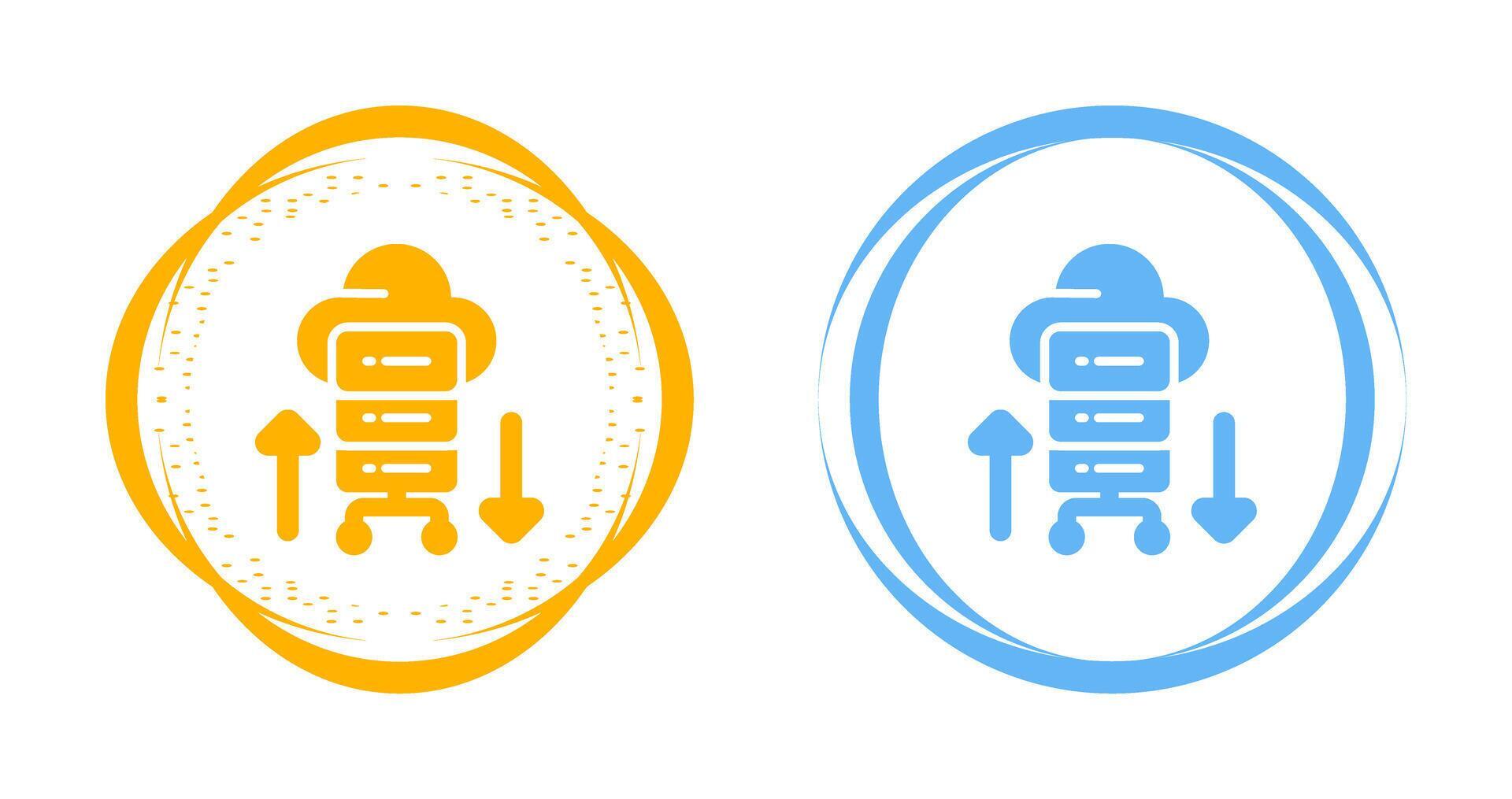 Web Server Vector Icon 40012684 Vector Art At Vecteezy