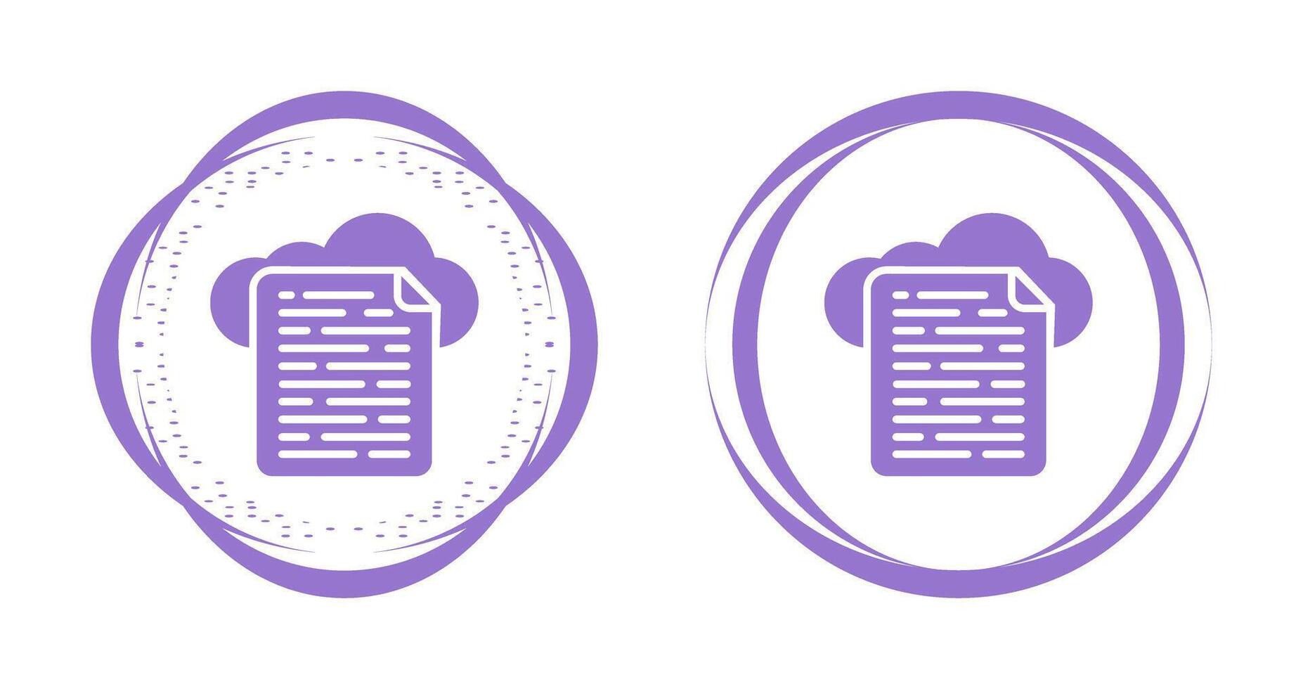 Cloud Data Vector Icon 40014850 Vector Art at Vecteezy