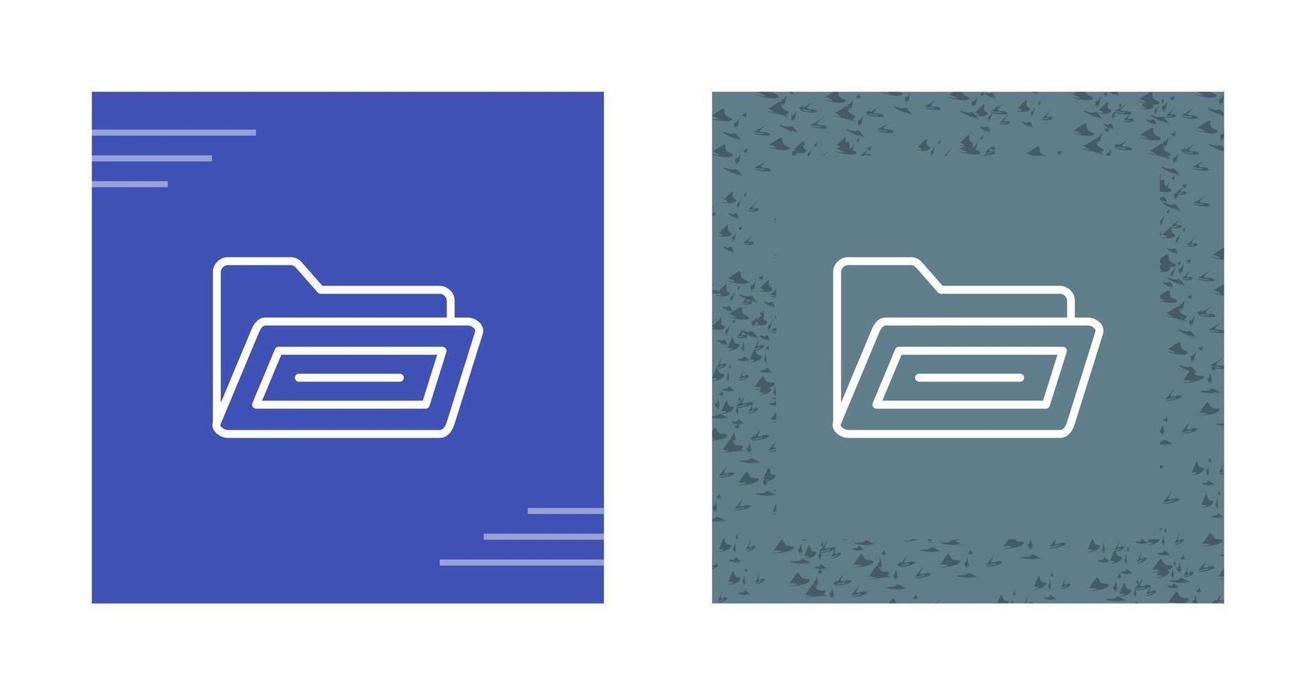 Open File Folder Vector Icon 40023708 Vector Art at Vecteezy