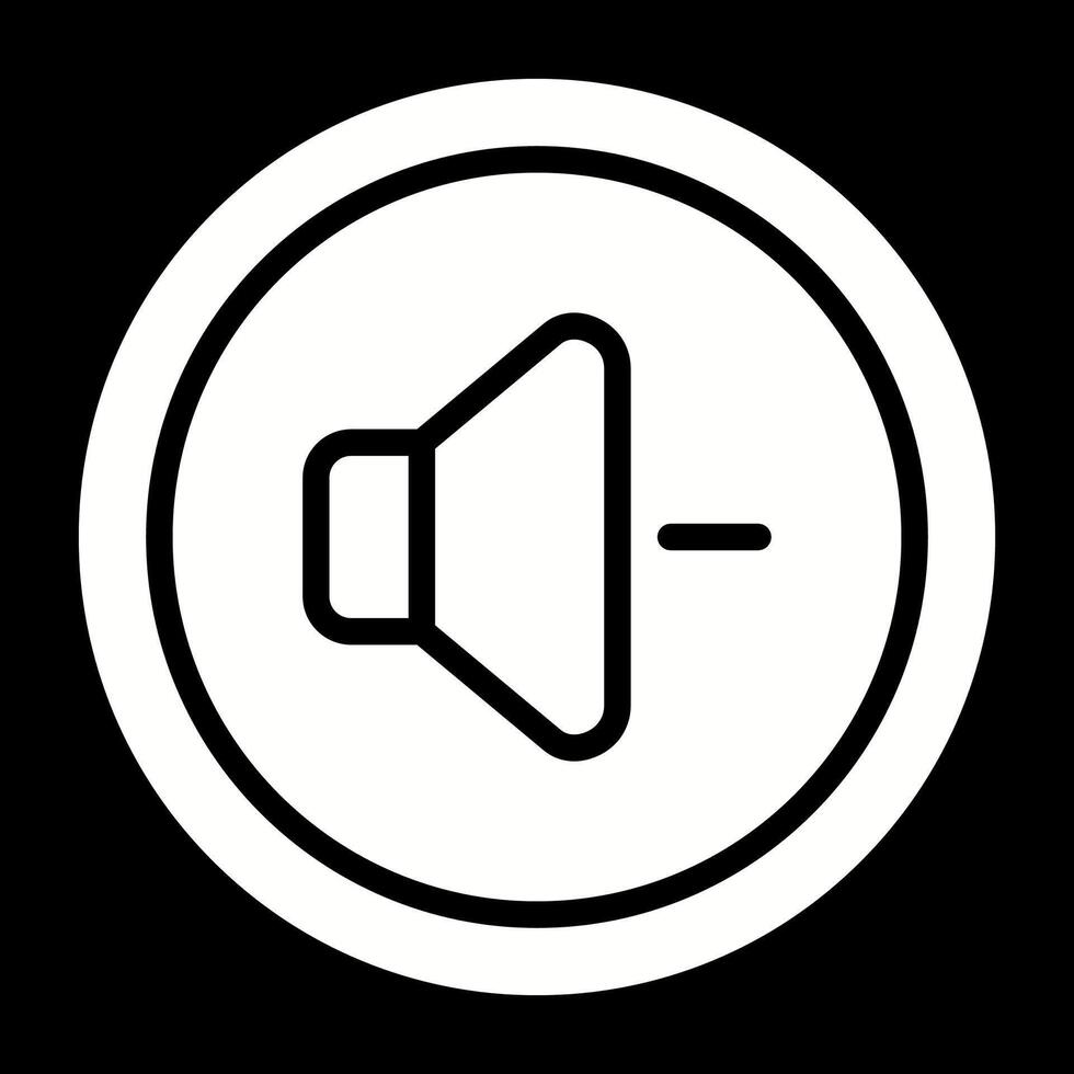 Volume Down Button Vector Icon 40026044 Vector Art at Vecteezy