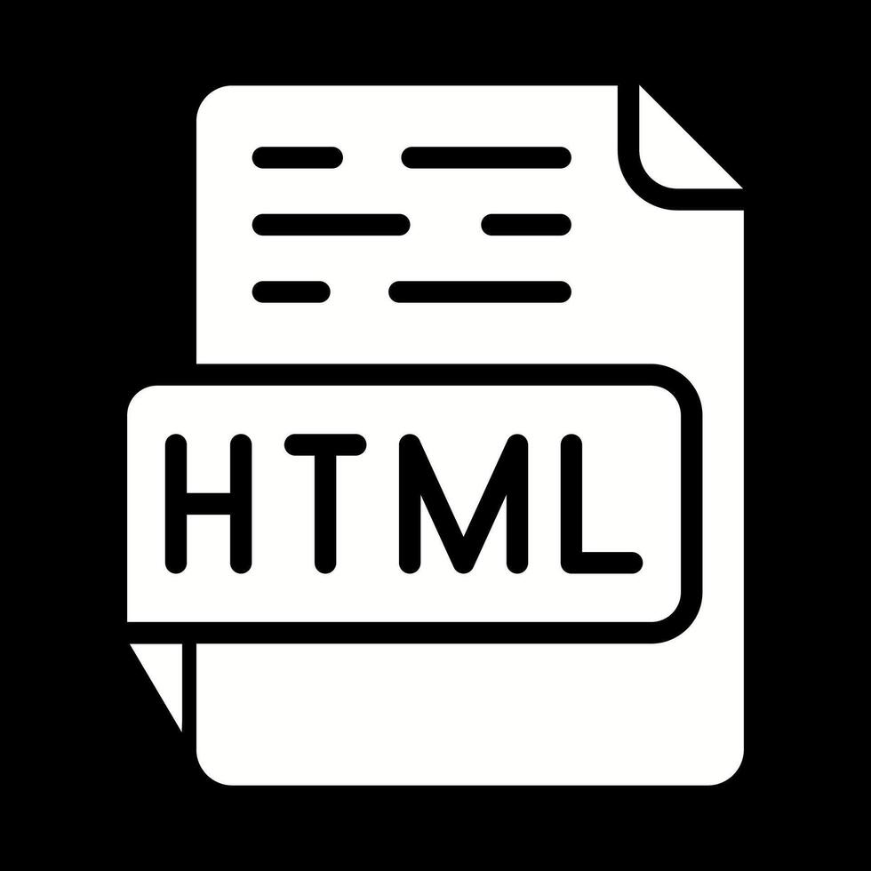 HTML Vector Icon 40026246 Vector Art at Vecteezy