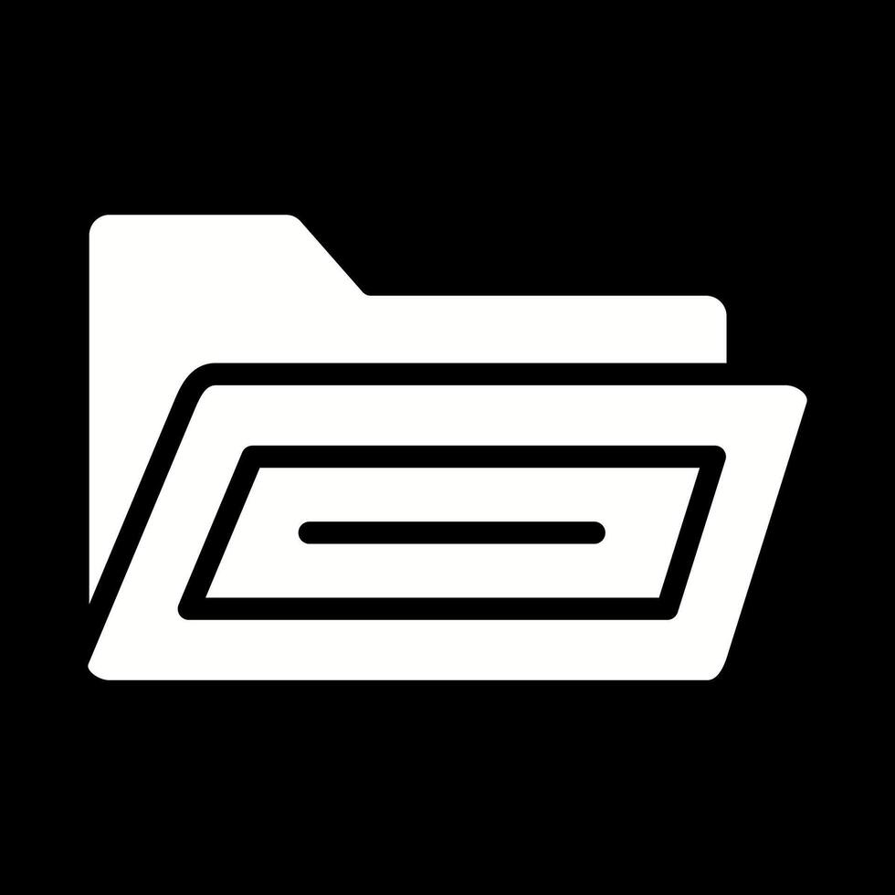 Open File Folder Vector Icon 40026476 Vector Art at Vecteezy