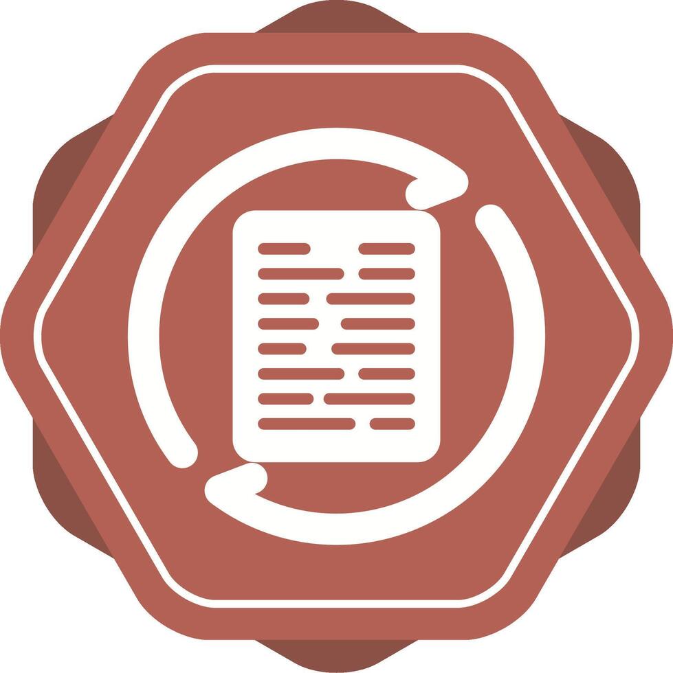 Document Synchronization Vector Icon 40032082 Vector Art at Vecteezy