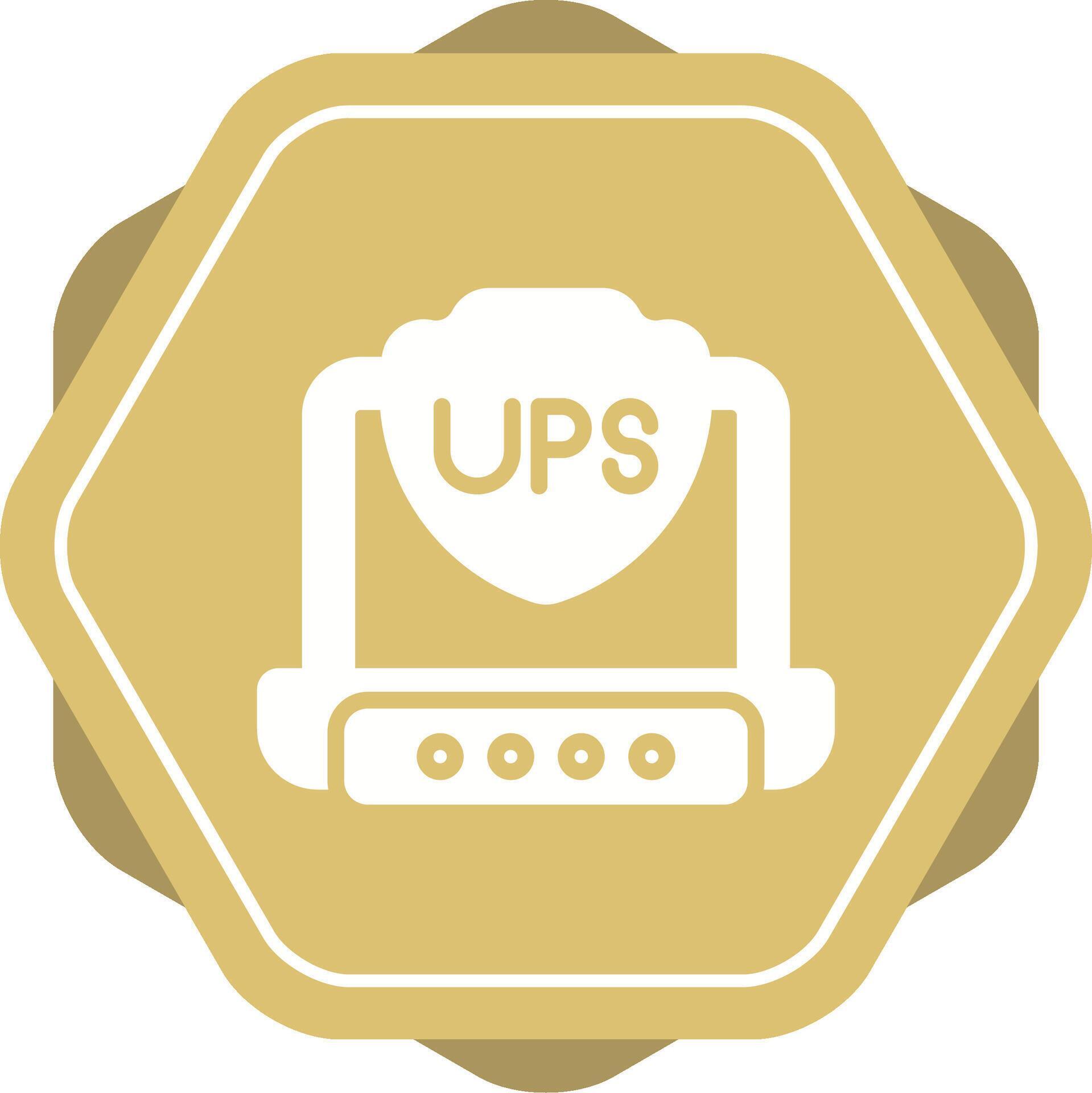 UPS Vector Icon 40033708 Vector Art at Vecteezy