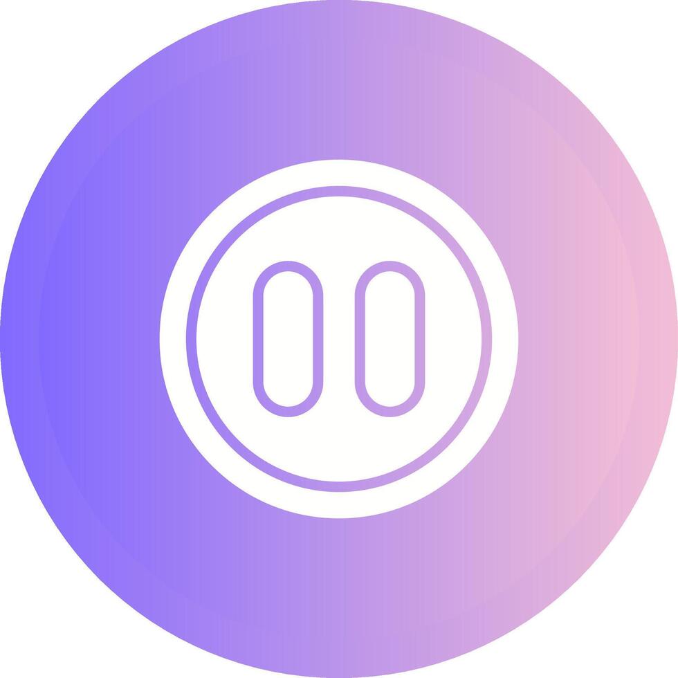 Pause Button Vector Icon 40038082 Vector Art at Vecteezy