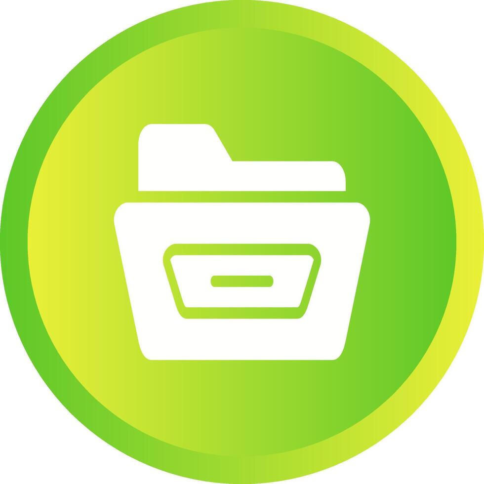 Open File Folder Vector Icon 40038242 Vector Art at Vecteezy