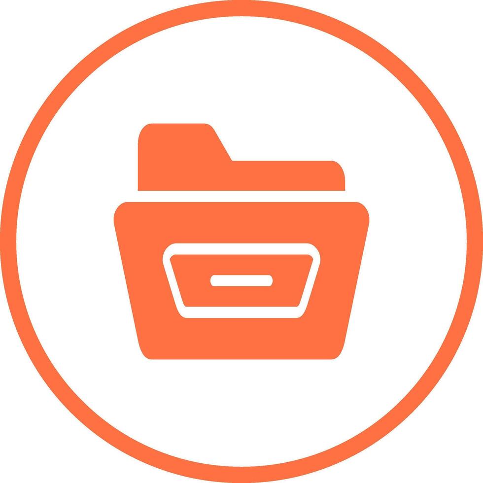 Open File Folder Vector Icon 40041060 Vector Art at Vecteezy