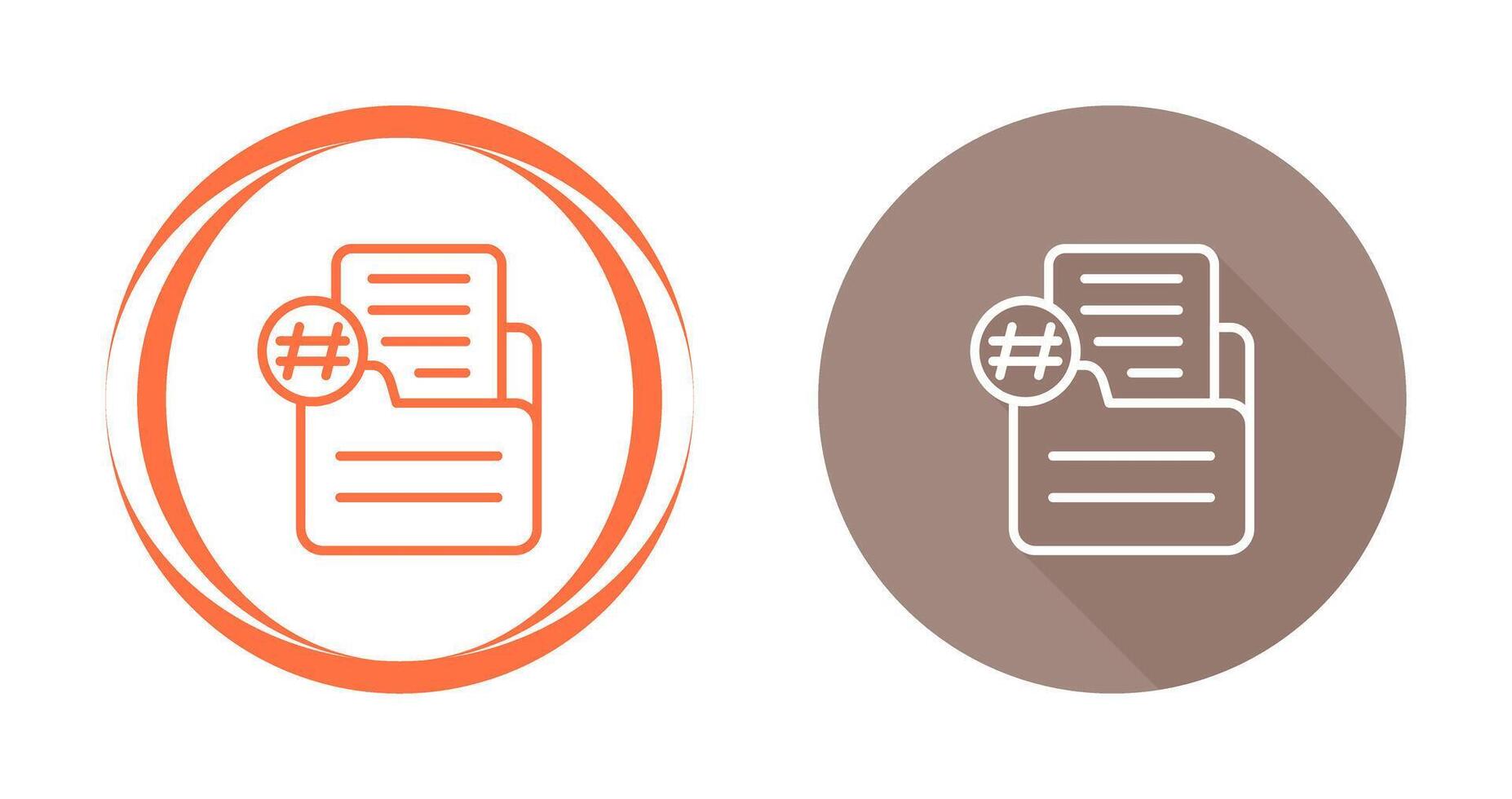 Document Numbering Vector Icon 40047497 Vector Art at Vecteezy