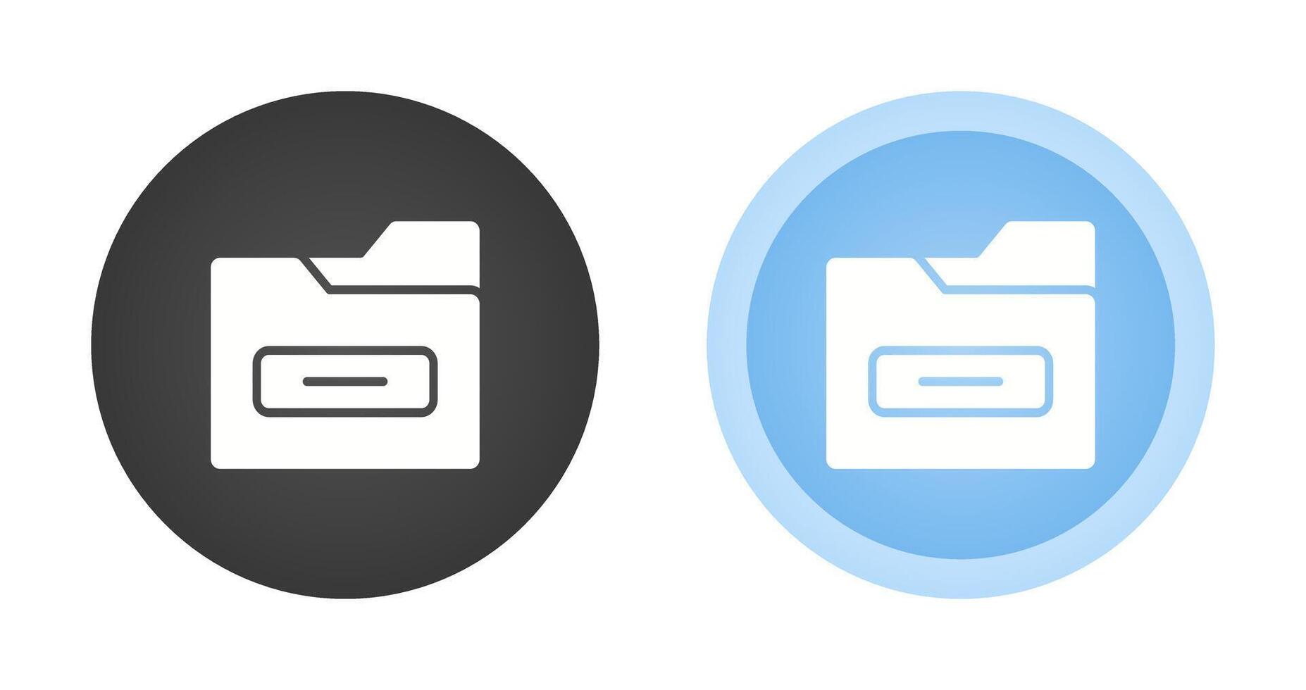 File Folder Vector Icon 40053387 Vector Art At Vecteezy