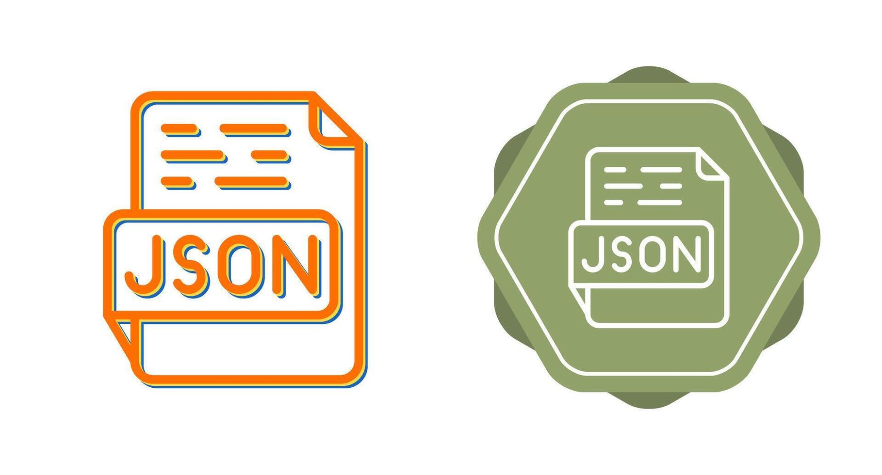 json vector icono 40057800 Vector en Vecteezy