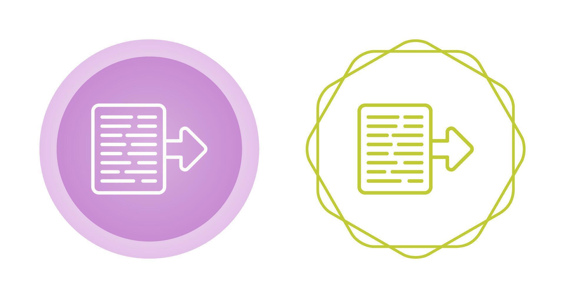 documento exportar vector icono 40060973 Vector en Vecteezy