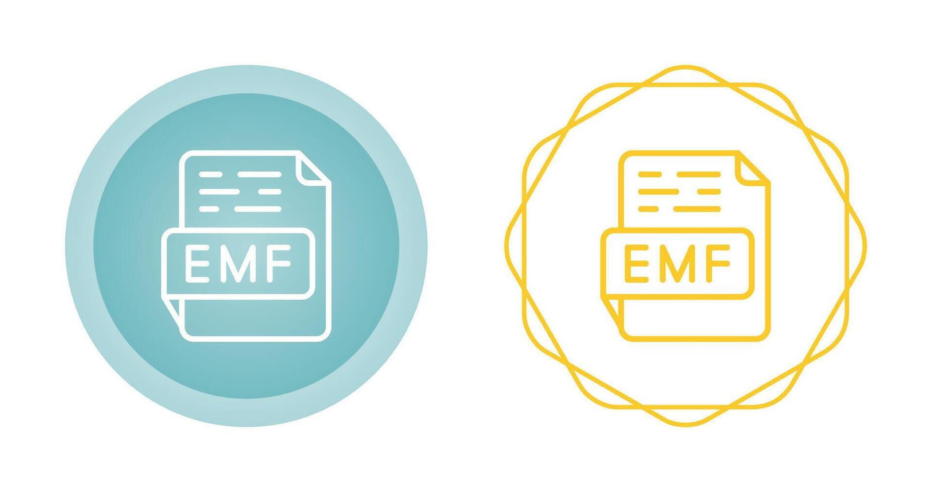 EMF Vector Icon 40061540 Vector Art at Vecteezy