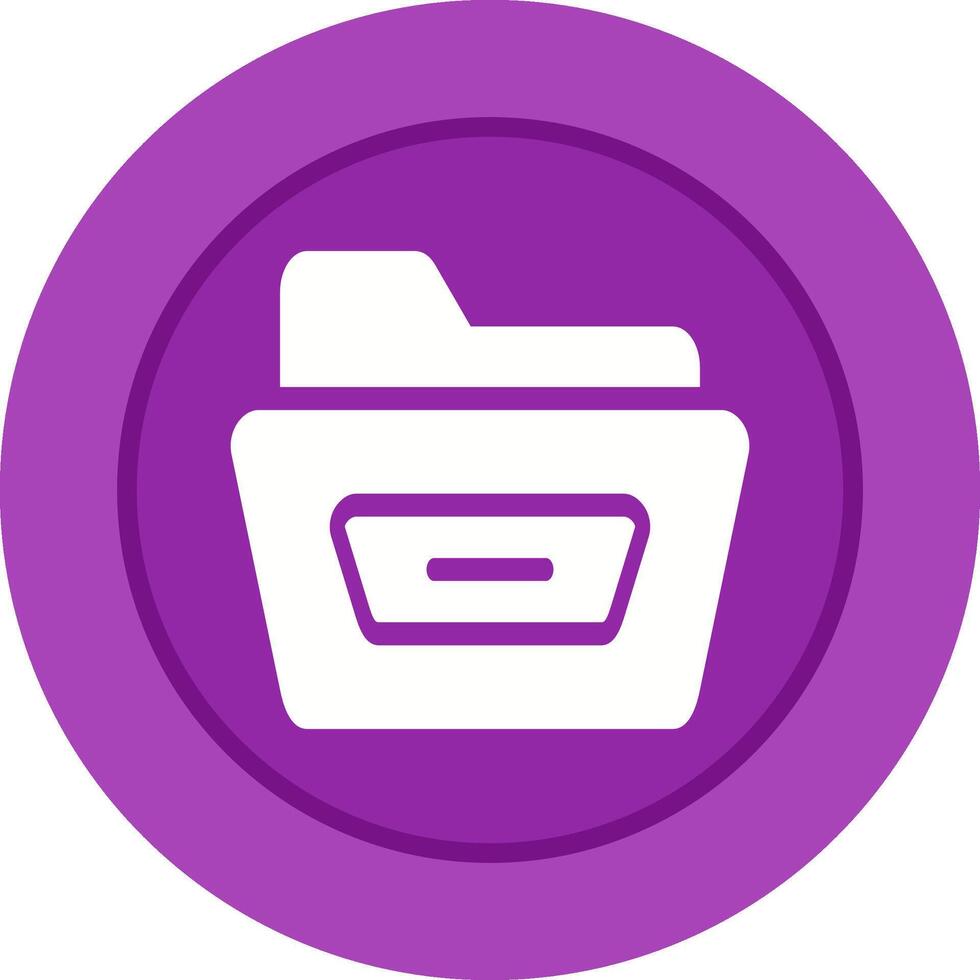 Open File Folder Vector Icon 40067523 Vector Art at Vecteezy