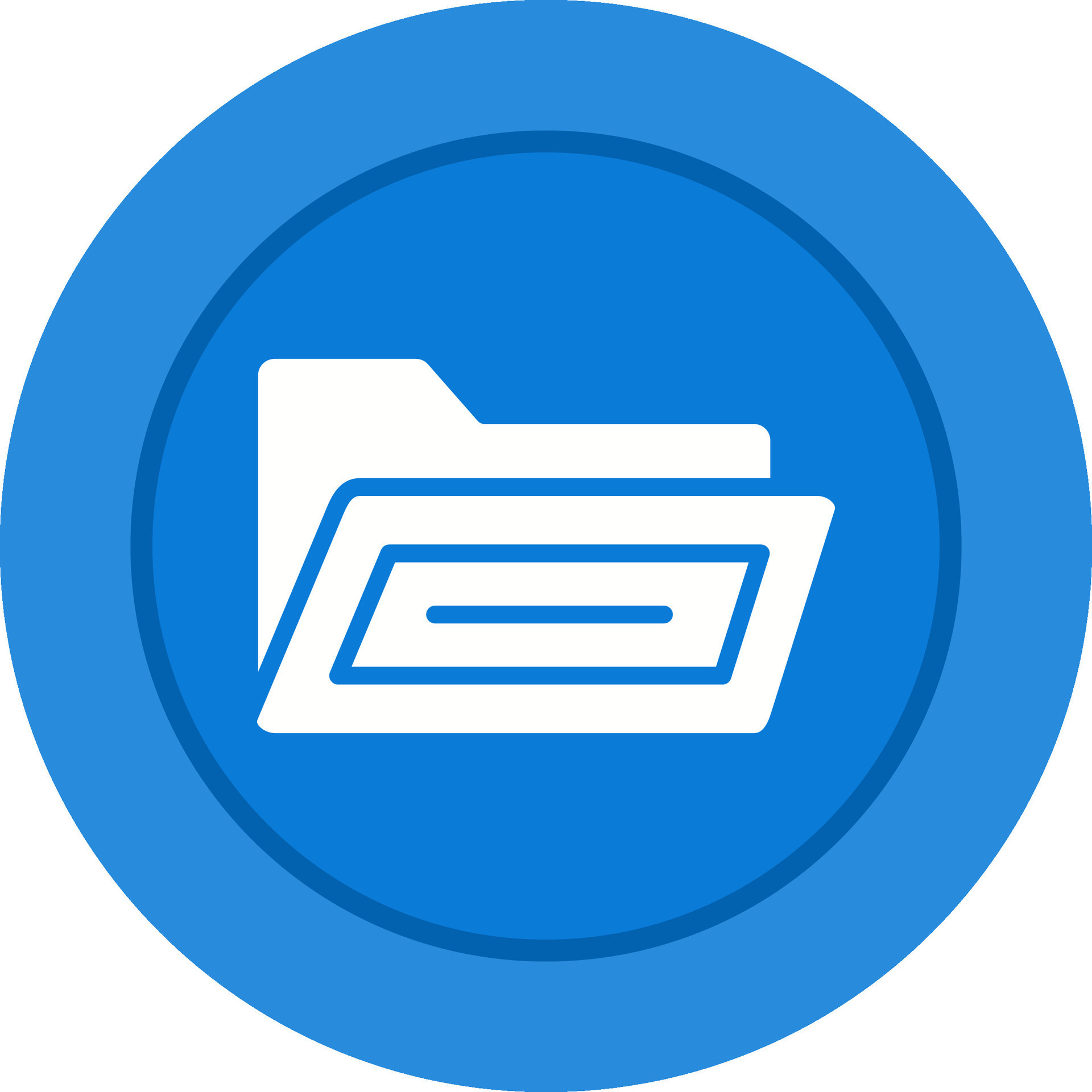 Open File Folder Vector Icon 40067941 Vector Art At Vecteezy
