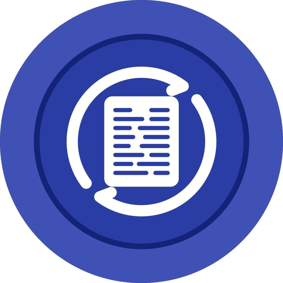 Document Synchronization Vector Icon 40068159 Vector Art at Vecteezy