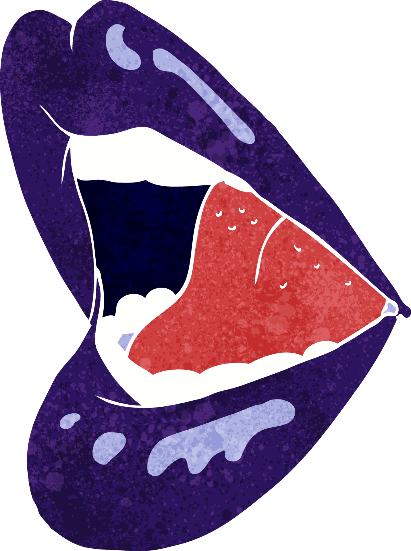 Cartoon Open Mouth 40072576 Png