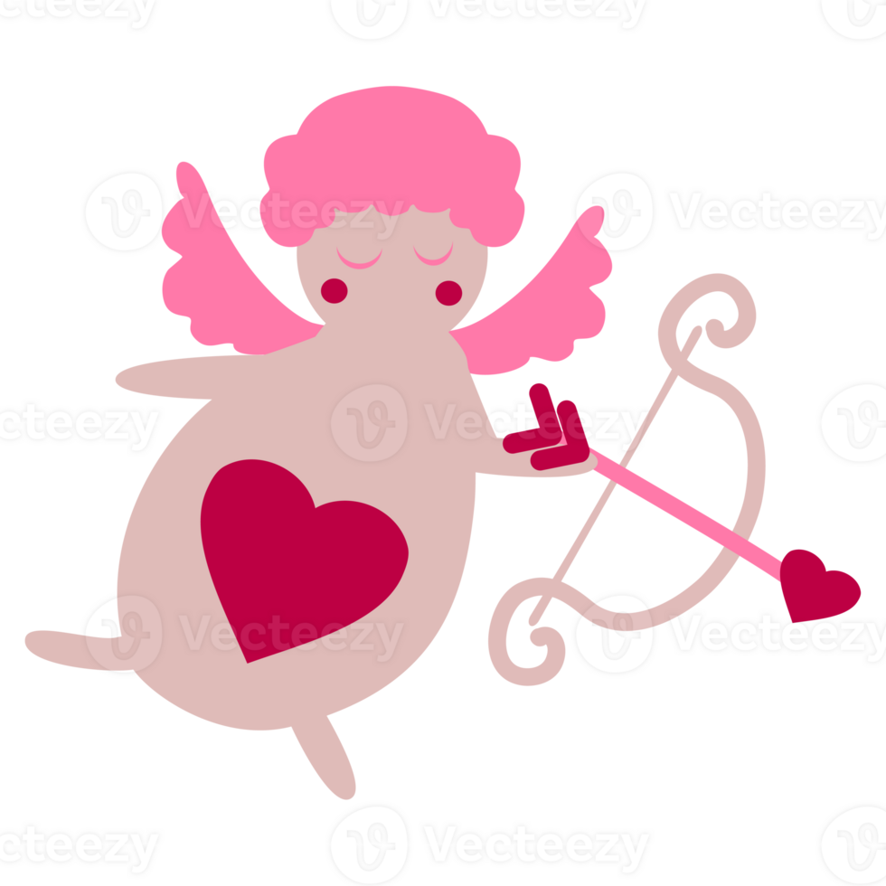 Valentine Cherub Cupid 40074445 Png