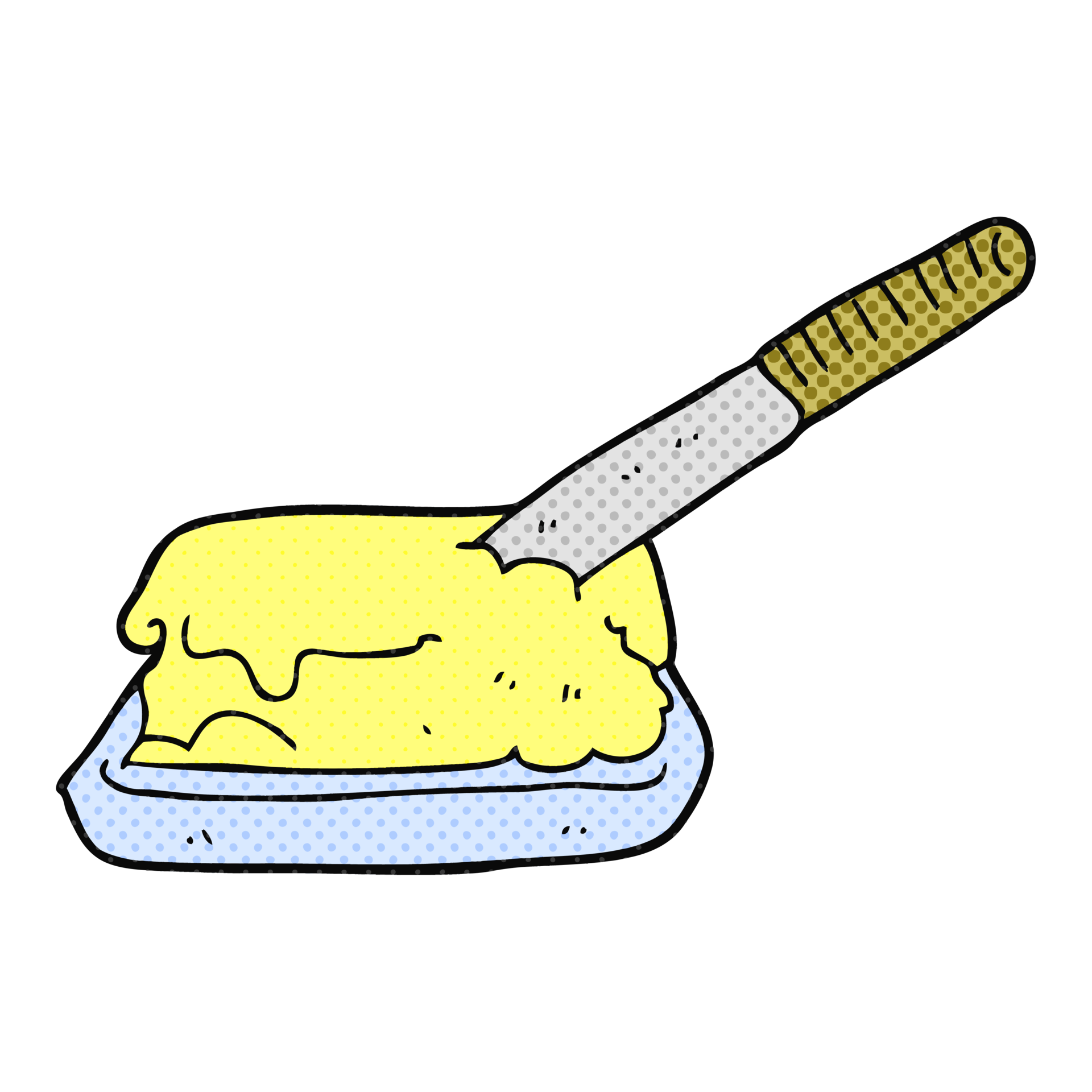 hand drawn cartoon butter 40079765 PNG