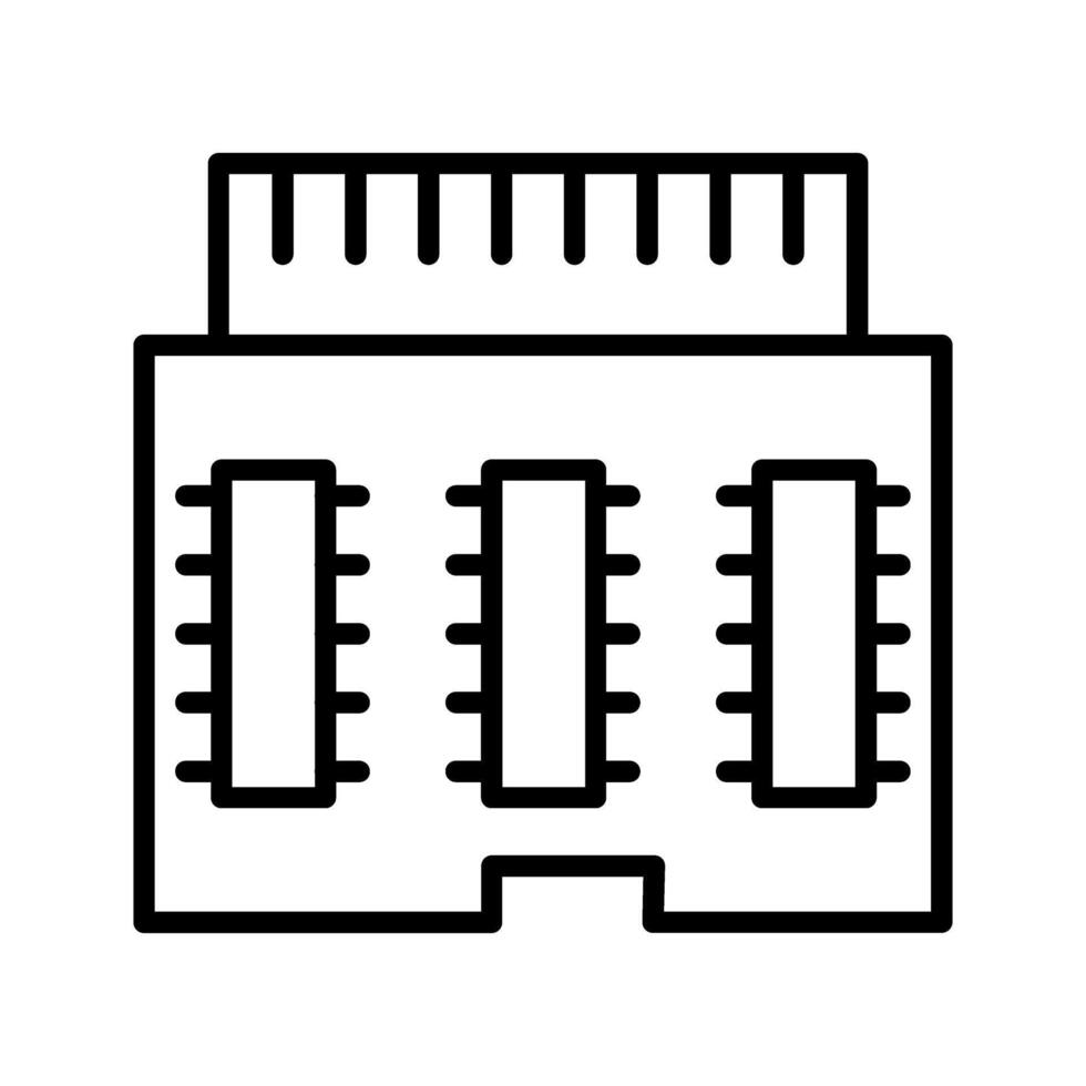 RAM Vector Icon 40085310 Vector Art at Vecteezy