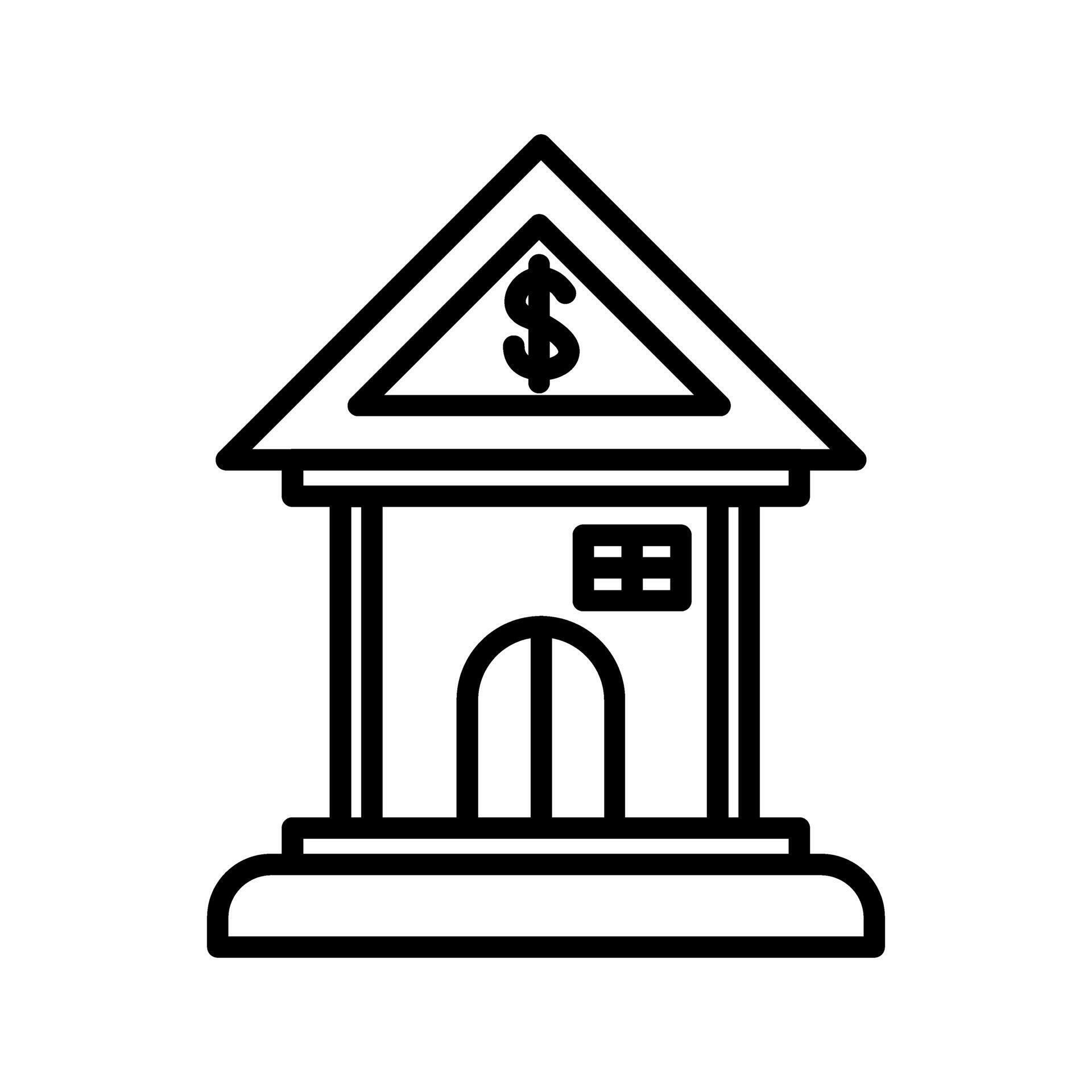 Bank Vector Icon 40088520 Vector Art at Vecteezy