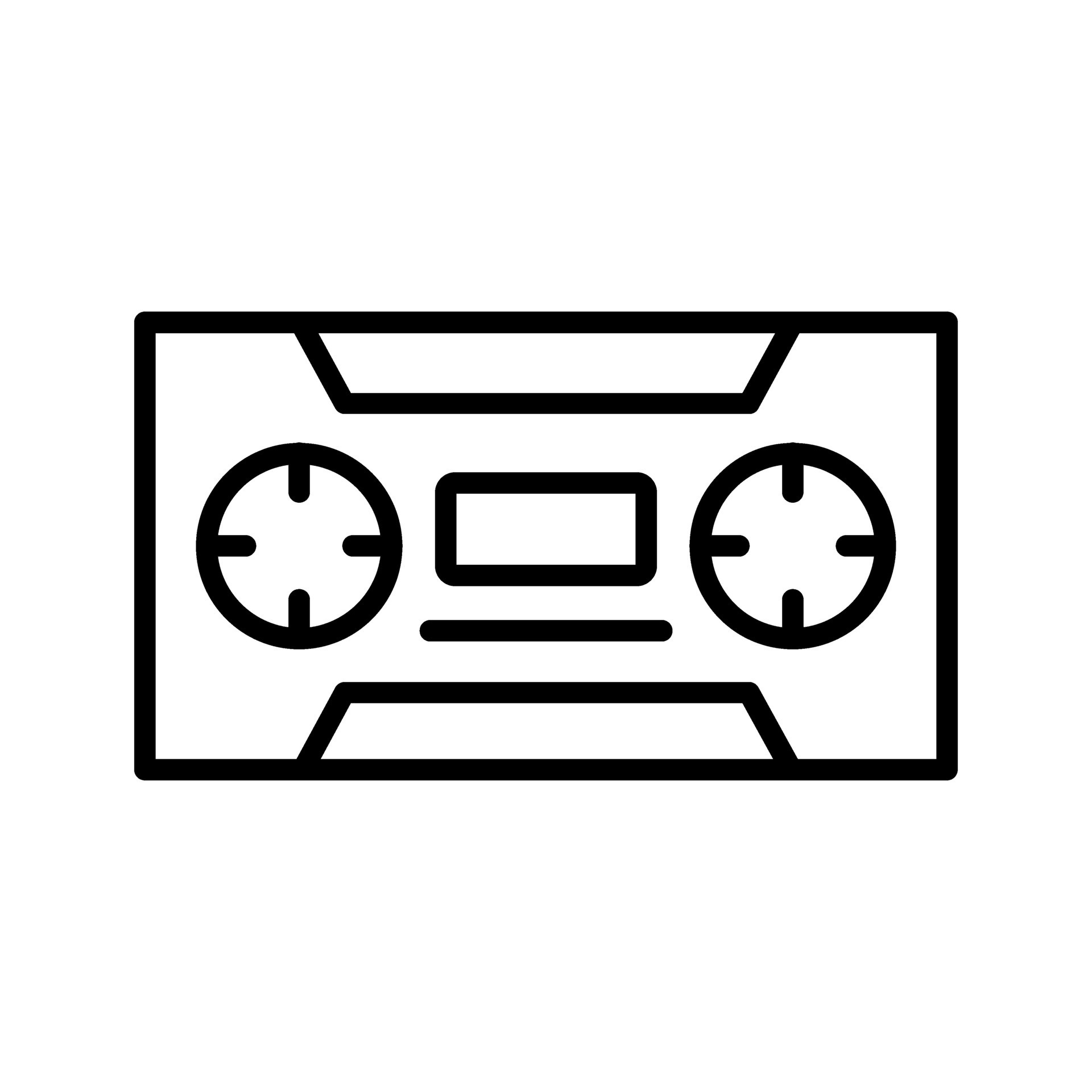 Cassette Vector Icon 40088621 Vector Art At Vecteezy
