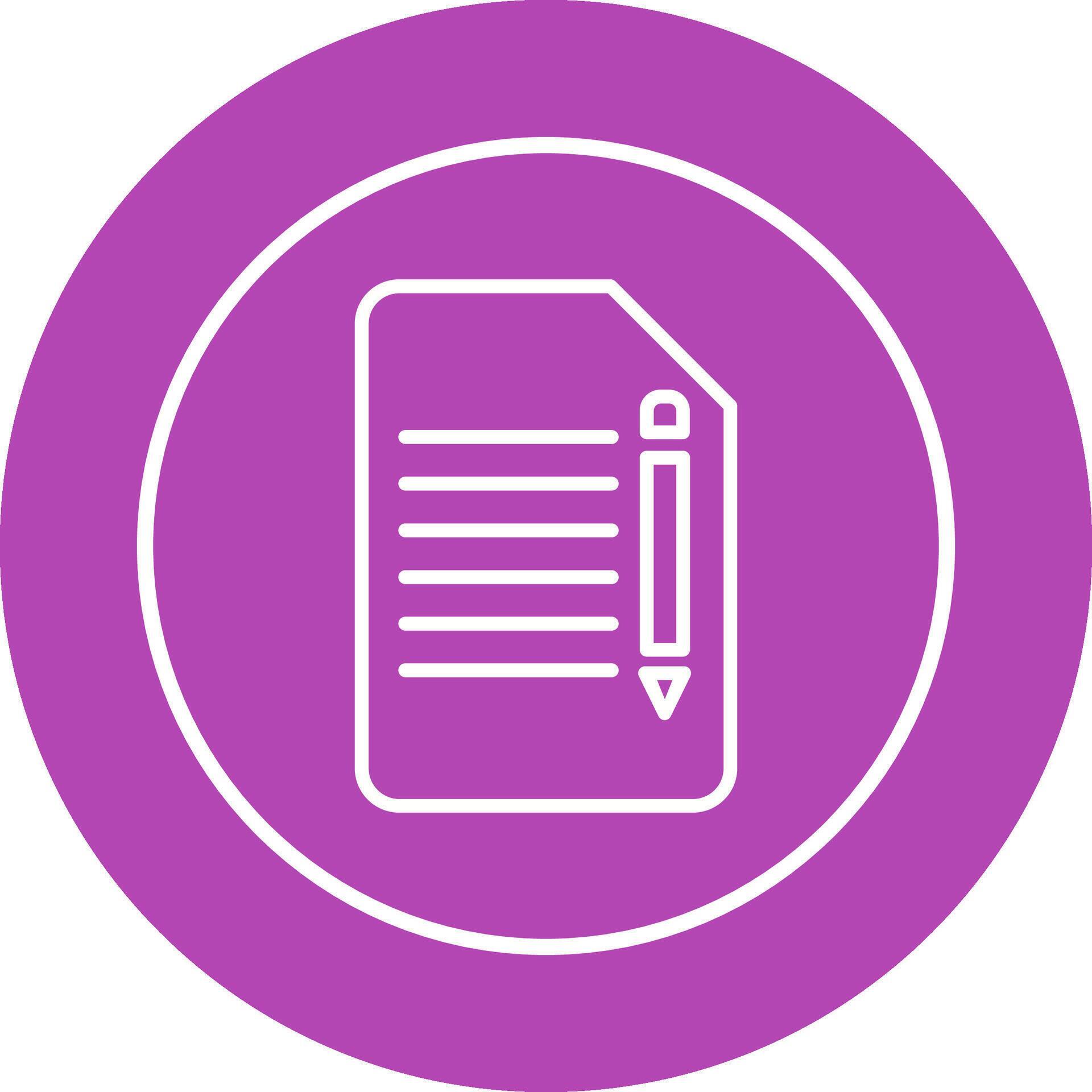 Edit Document Vector Icon 40090026 Vector Art at Vecteezy