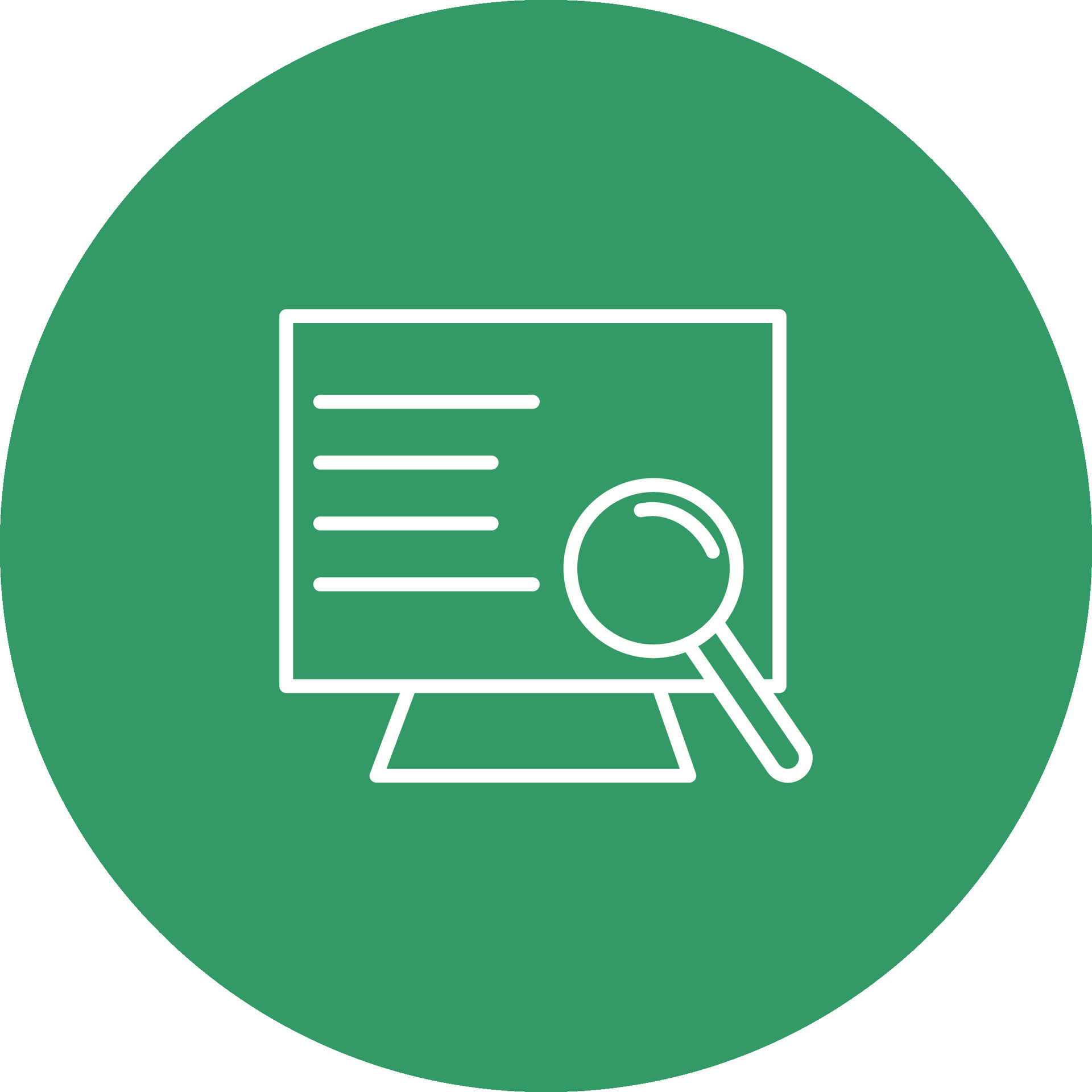 Computer Search Vector Icon 40097432 Vector Art at Vecteezy