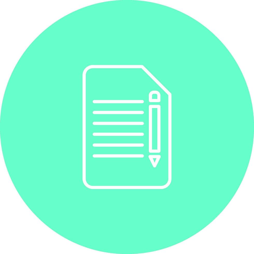 Edit Document Vector Icon 40097896 Vector Art at Vecteezy