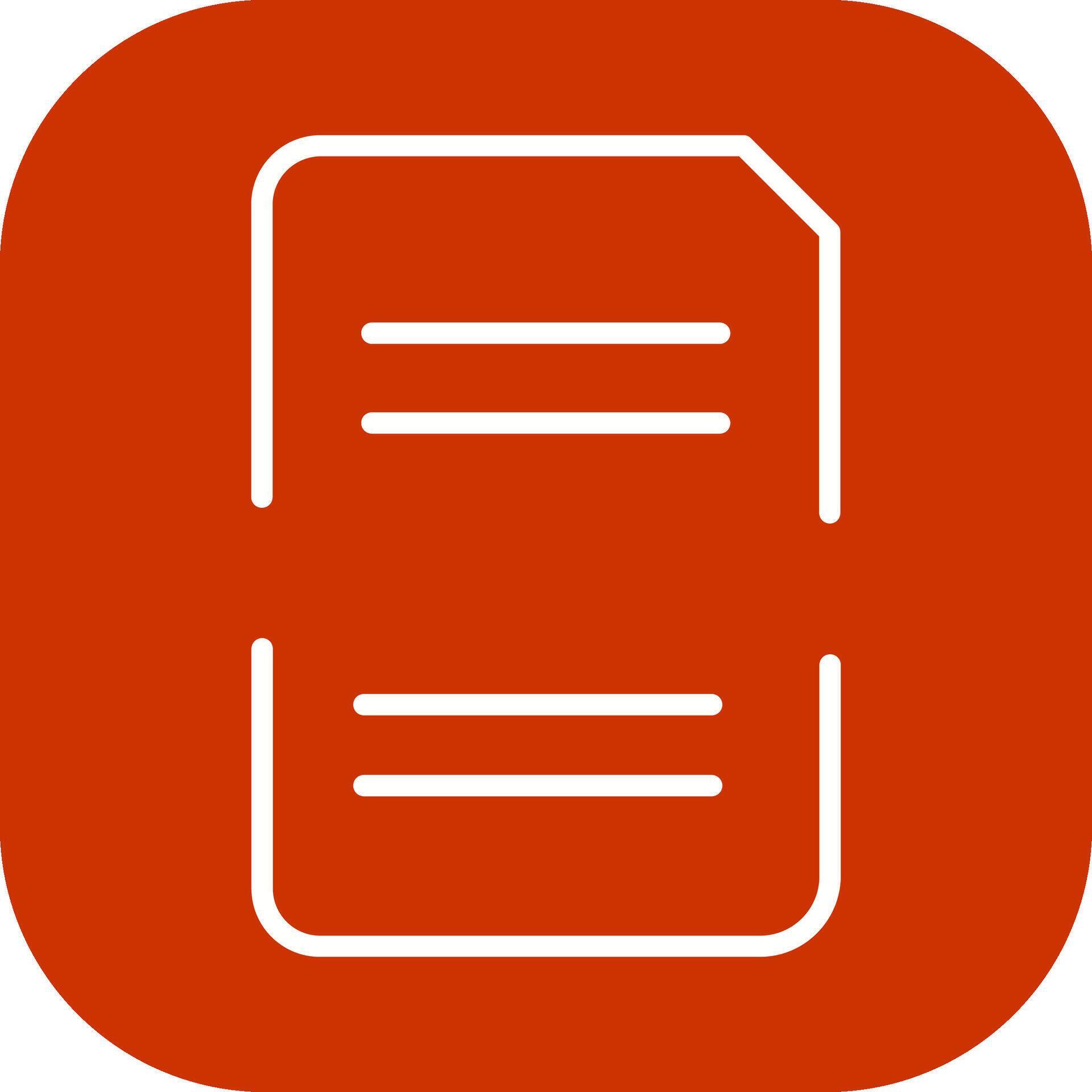 Split Document Vector Icon 40101707 Vector Art at Vecteezy