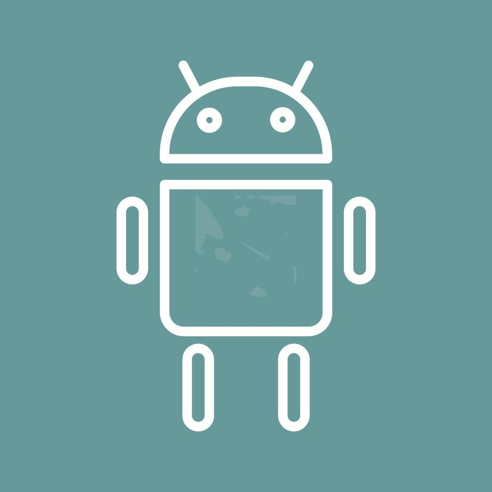 Android Vector Icon 40106907 Vector Art at Vecteezy