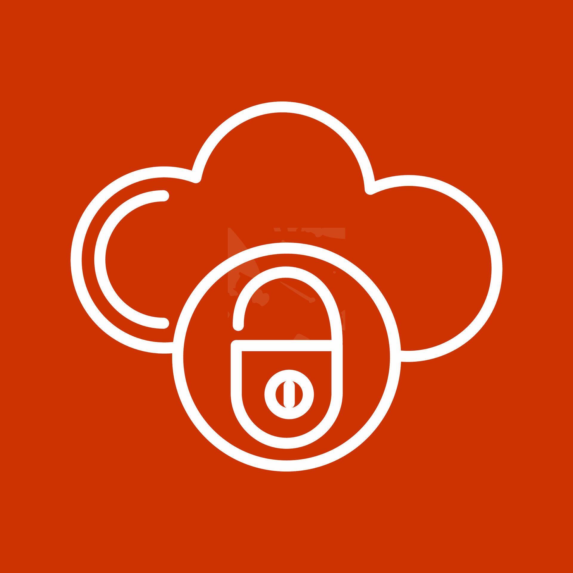 Secure Cloud Vector Icon 40108666 Vector Art at Vecteezy