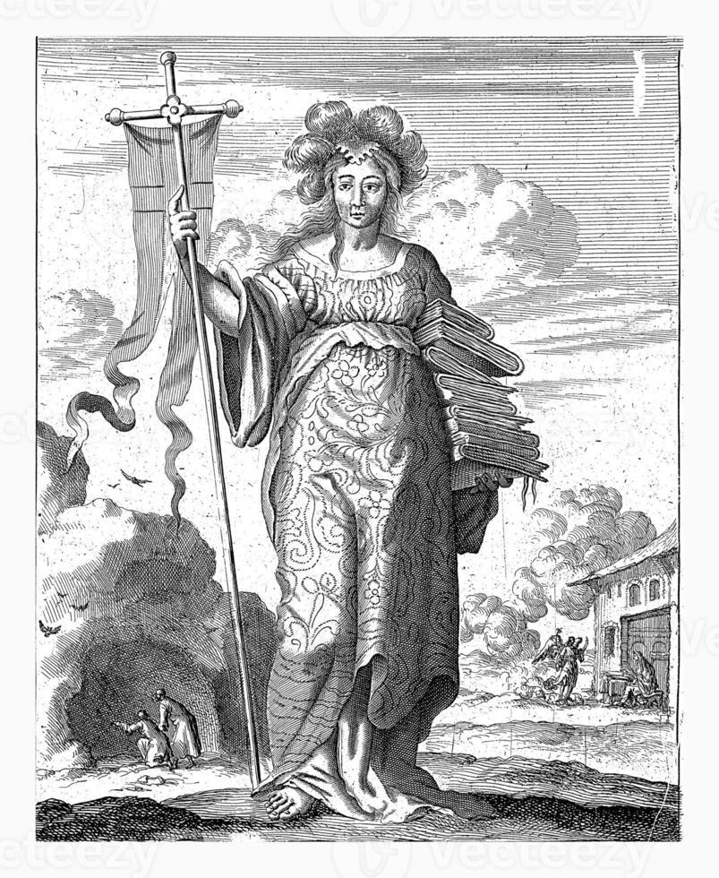 Sibyl of Cumae, Jan Luyken, 1684 Sibyl of Cumae 40120288 Stock Photo at ...