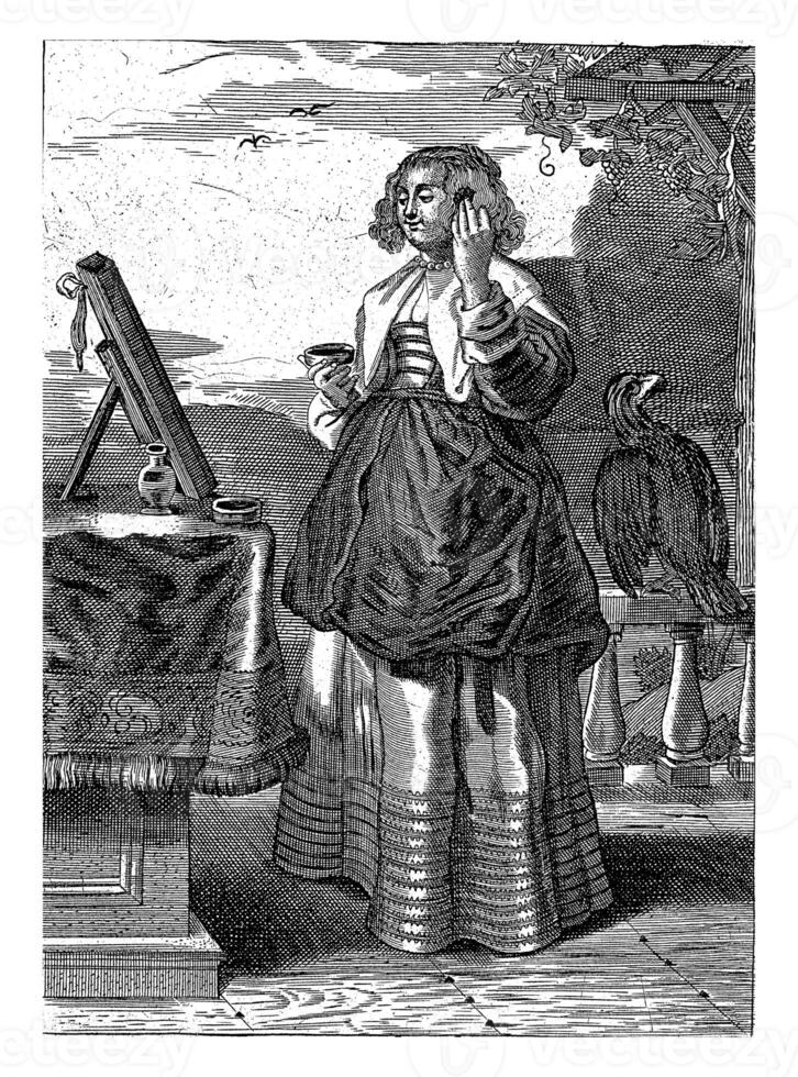 Face, anonymous, after Abraham van Diepenbeeck 40120512 Stock Photo at Vecteezy