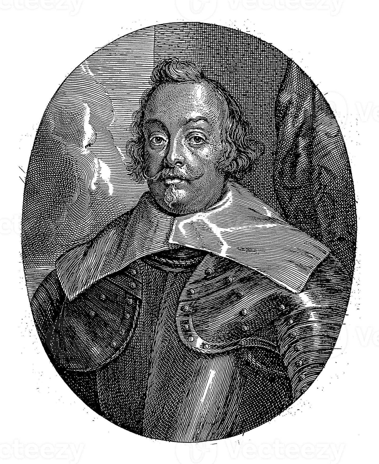 Portrait of Francisco de Moncada, Marquis of Aytona, Pieter de Jode II, after Anthony van Dyck ...