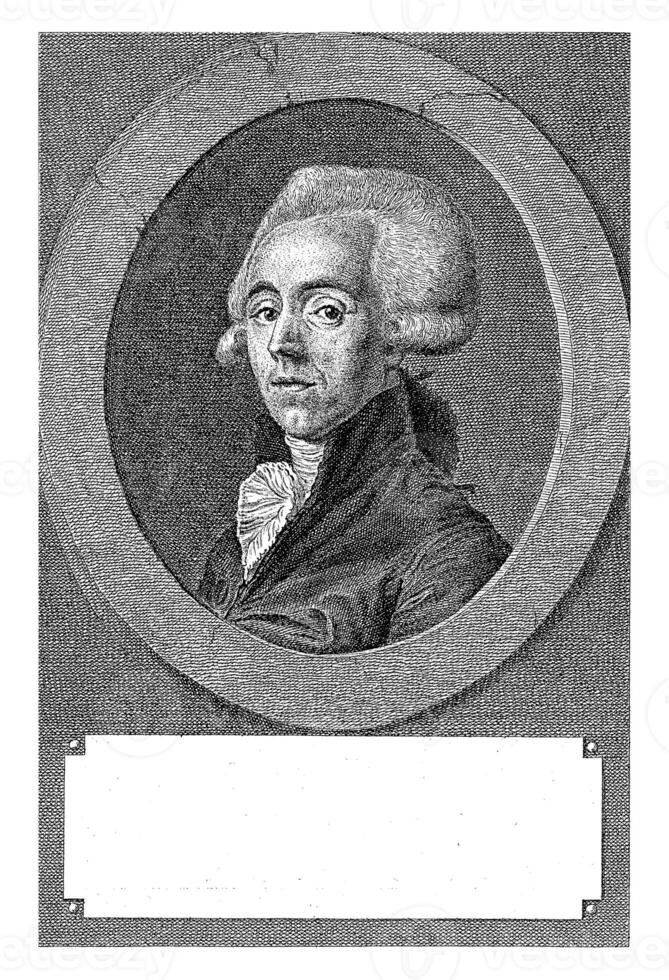 Portrait of Jean-Louis Baudelocque, Pieter de Mare, after Le Camus, 1788 - 1790 40126351 Stock ...