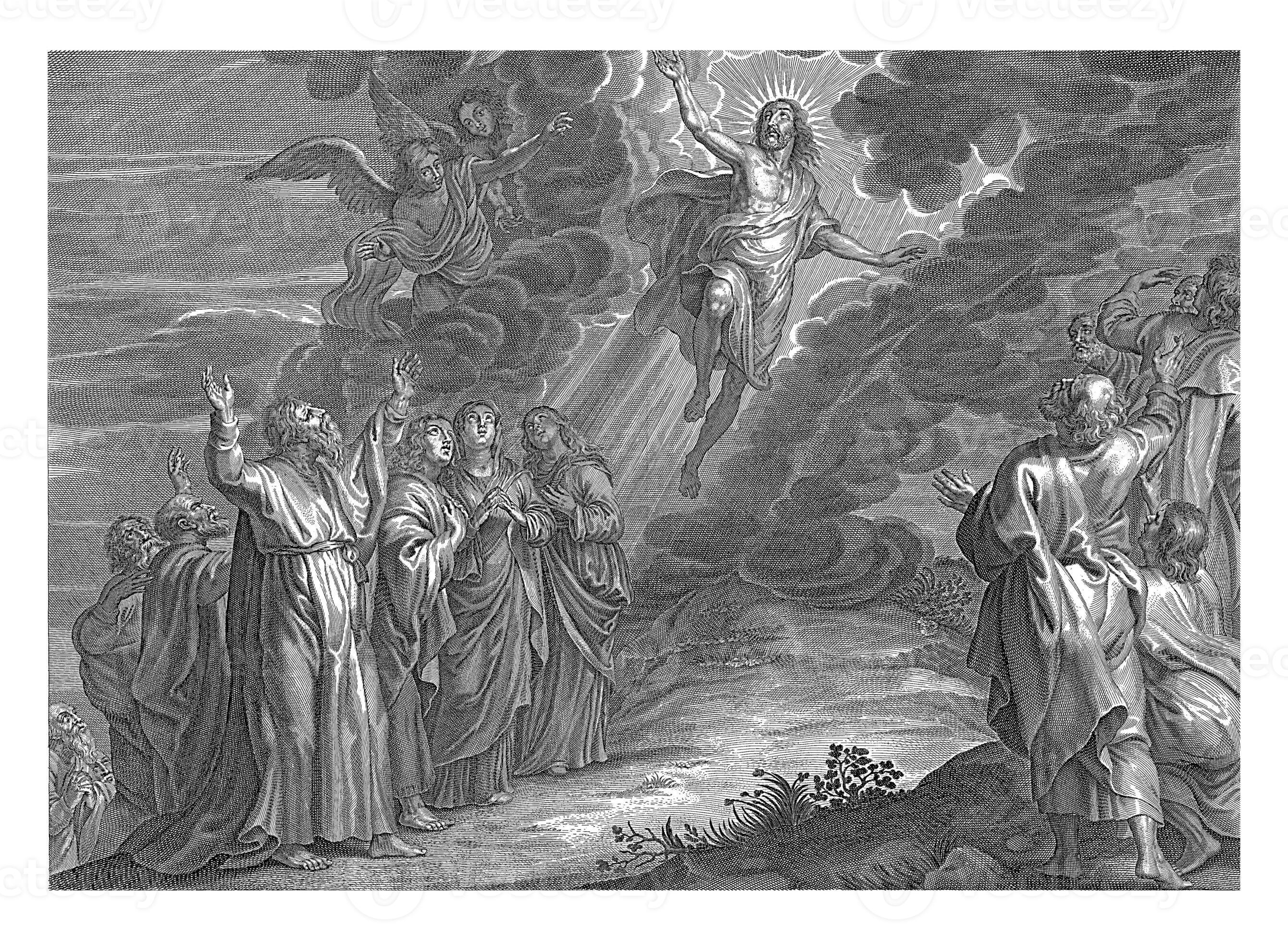 Ascension, anonymous, after Abraham van Diepenbeeck, after Schelte Adamsz. Bolswert, after Peter ...