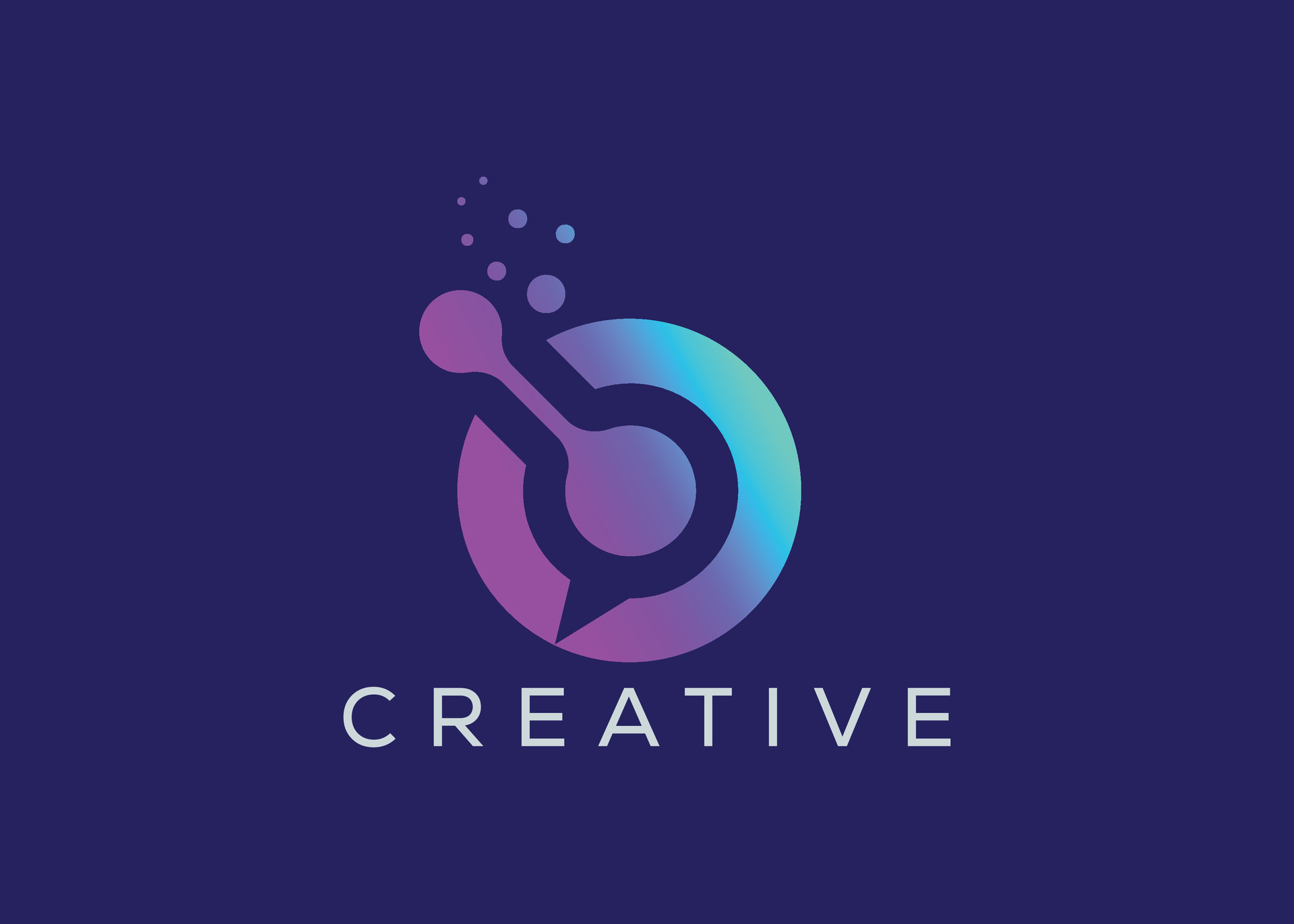 Minimalist Technology Modern Chat Logo Design Vector Template Creative Modern Chat Logo
