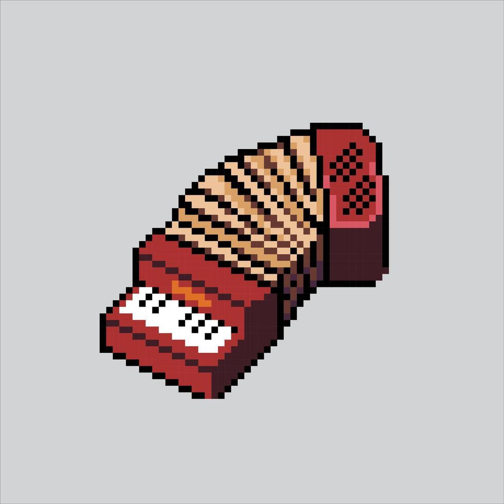 Pixel art illustration Accordion. Pixelated Accordion. Accordion Music ...
