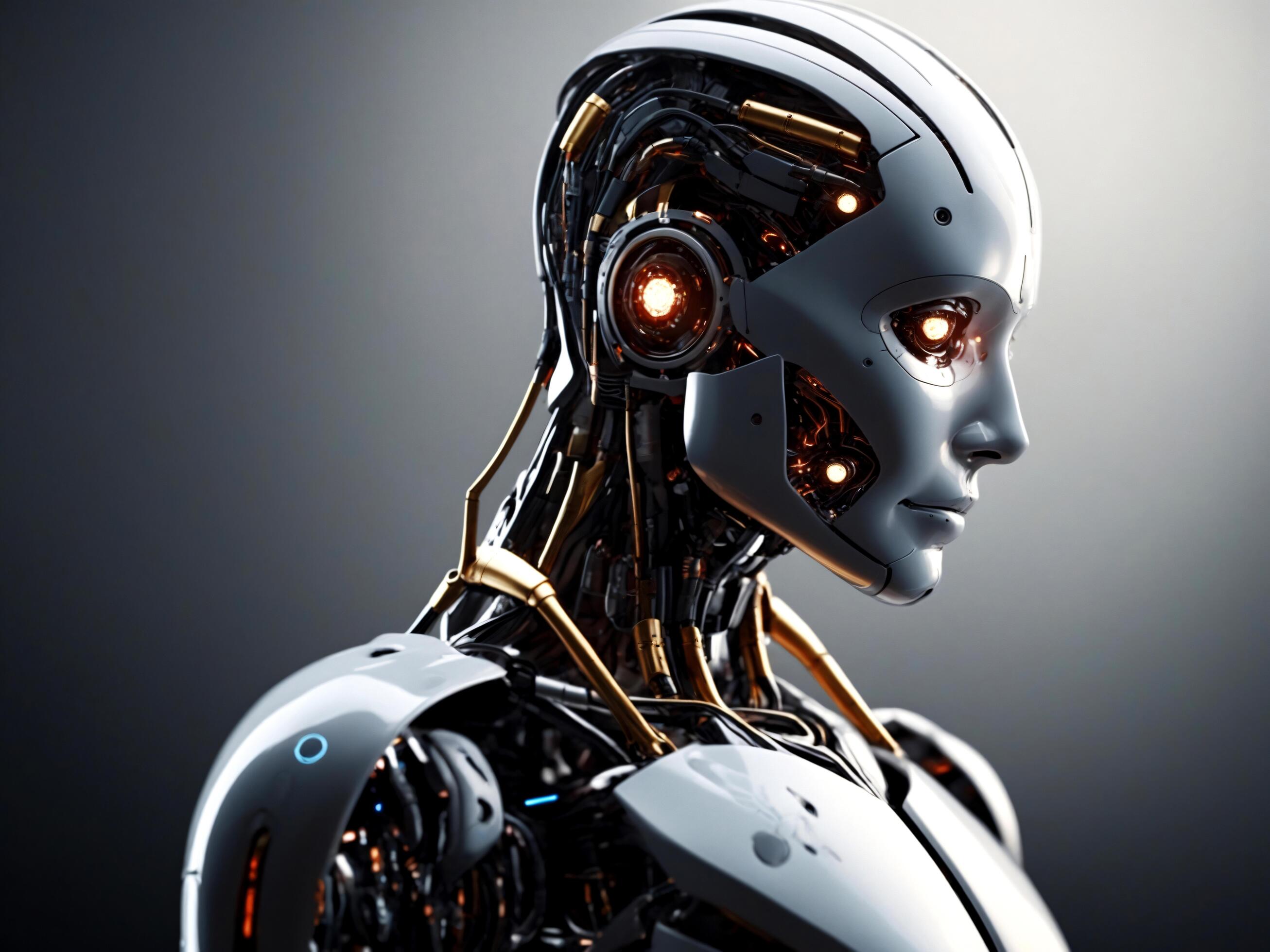 AI generated Exploring AI Cybernetics The Future of Robotic Technology ...