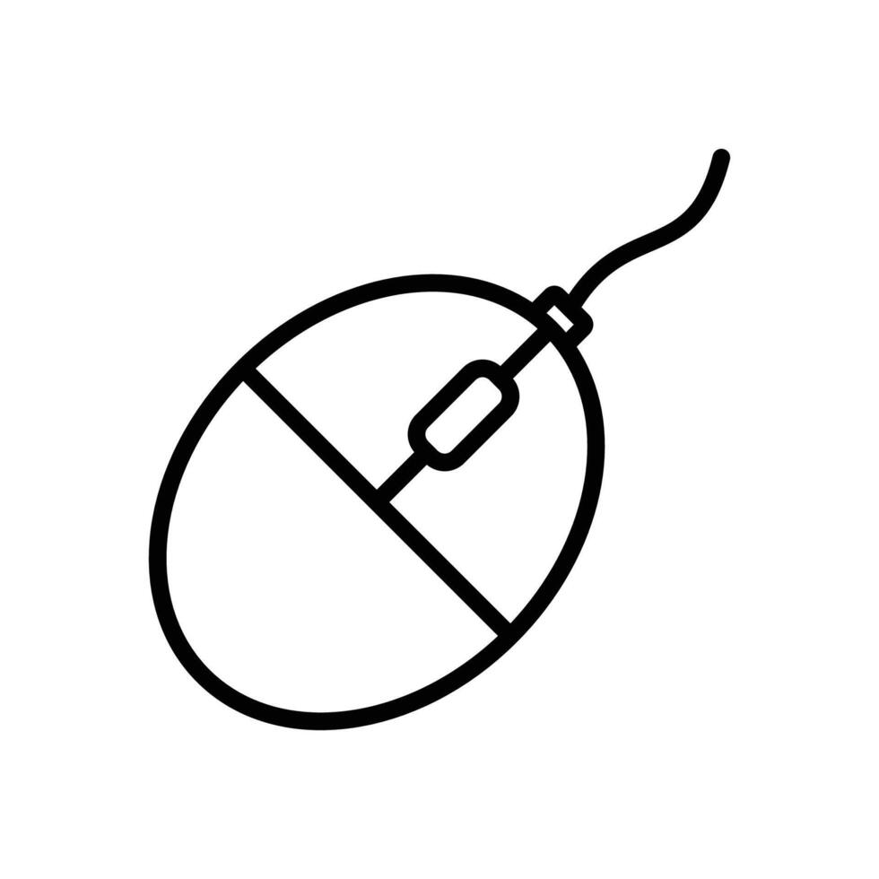 Computer Mouse Icon Vector Design Template In White Background 40162262