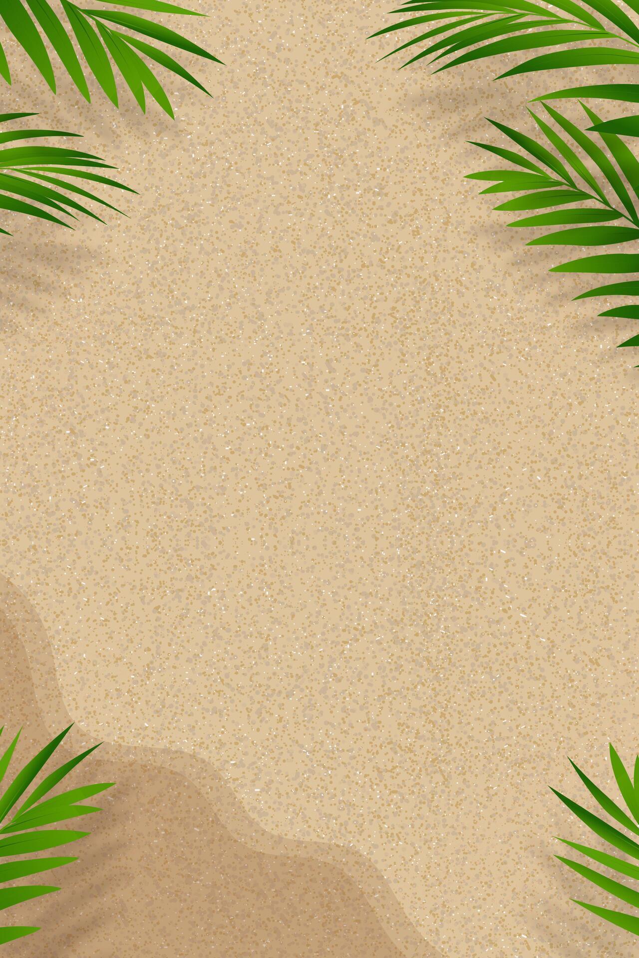 Summer background,Sand Texture with Palm Leaves Shadow on Brown Sandy ...