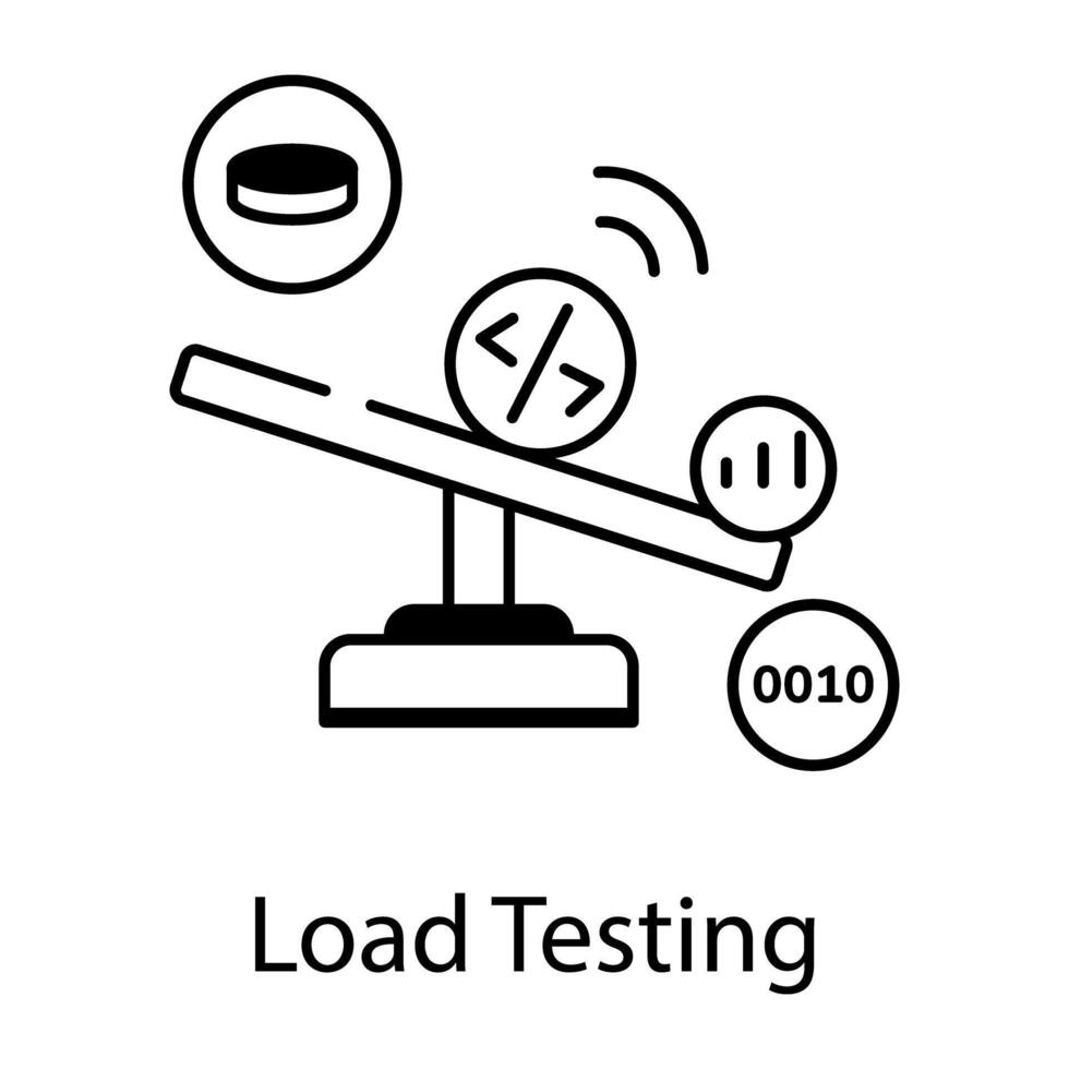 Internet Coding Line Icon 40179628 Vector Art At Vecteezy