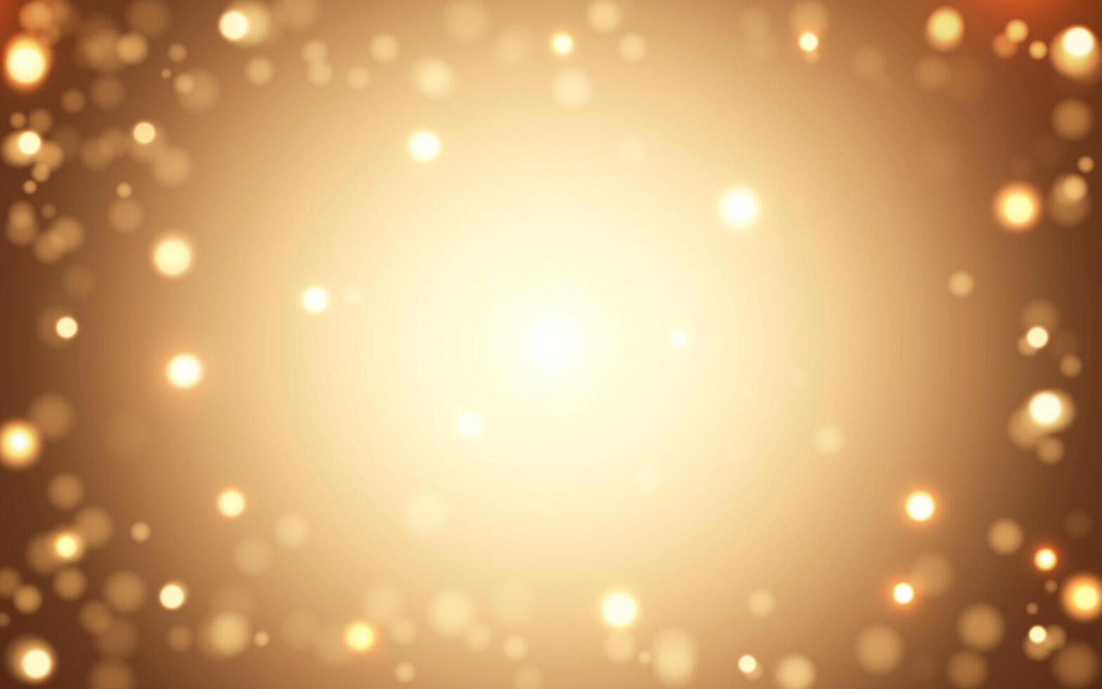 Golden luxury bokeh soft light abstract background, Vector eps 10 ...