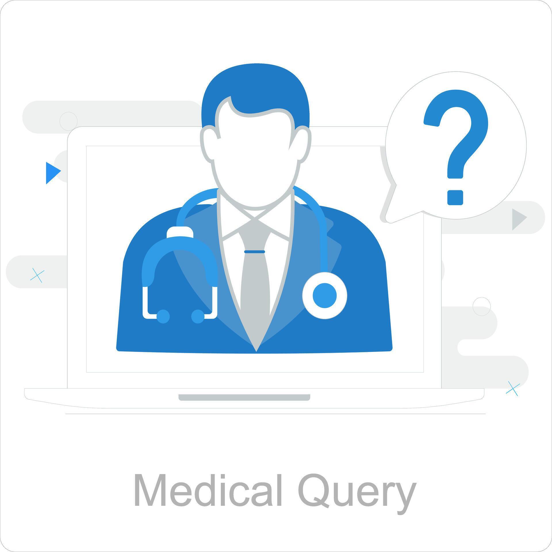 Medical Query and query icon concept 40184277 Vector Art at Vecteezy
