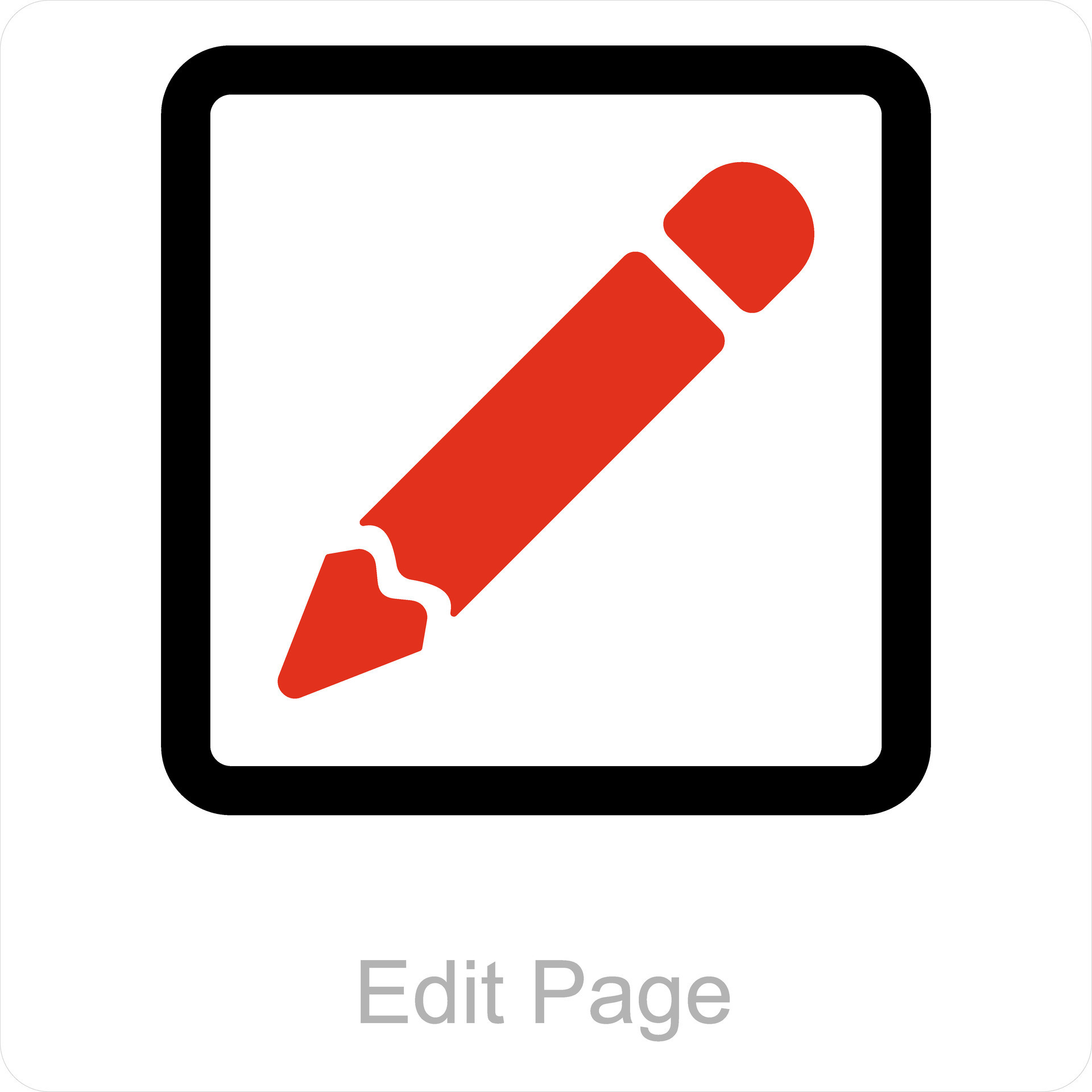 edit page and data icon concept 40187369 Vector Art at Vecteezy