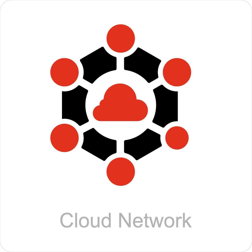 Cloud Network and connection icon concept 40190892 Vector Art at Vecteezy