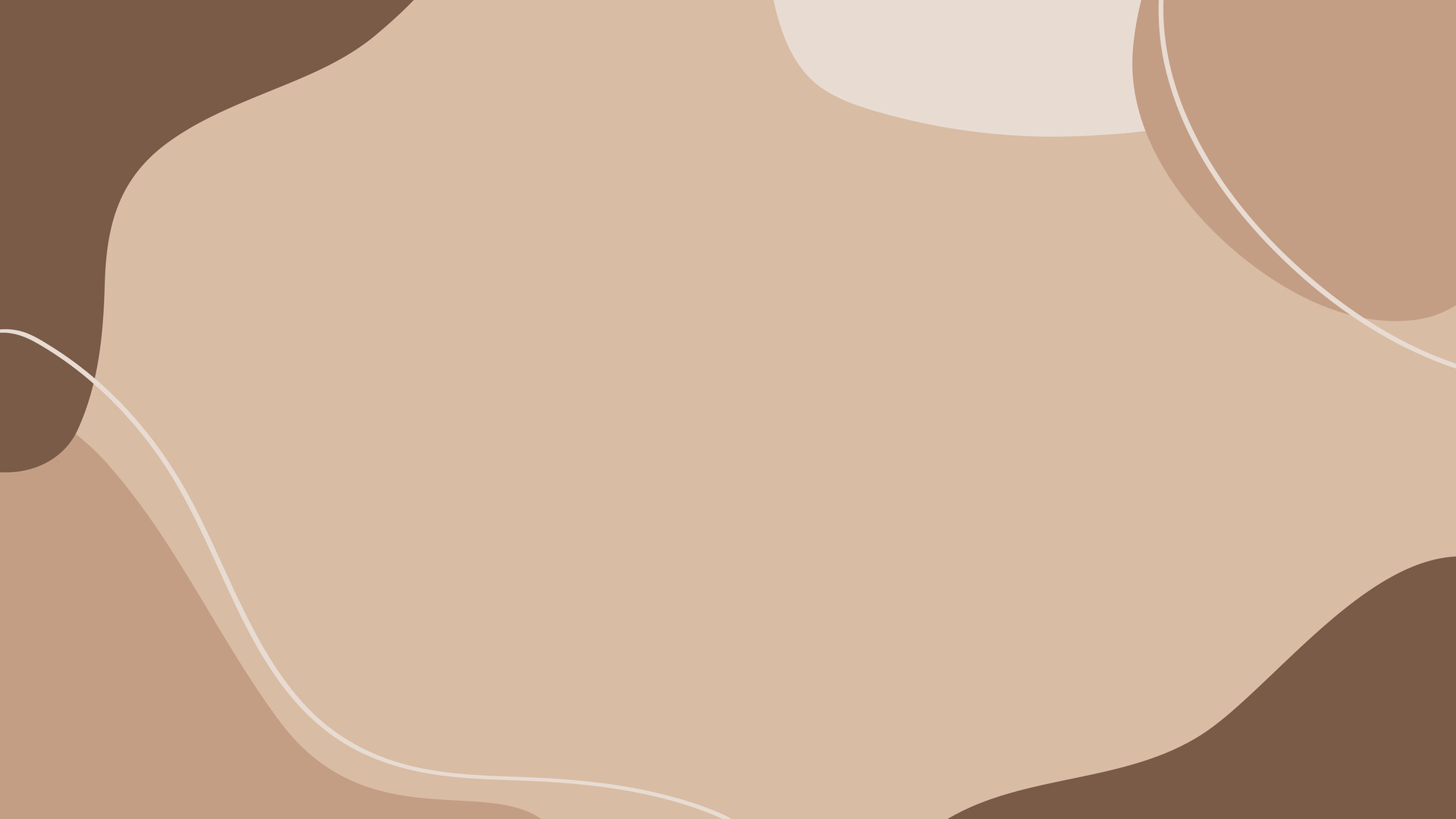 Minimalist neutral-colored fluid shape abstract background. Vector ...